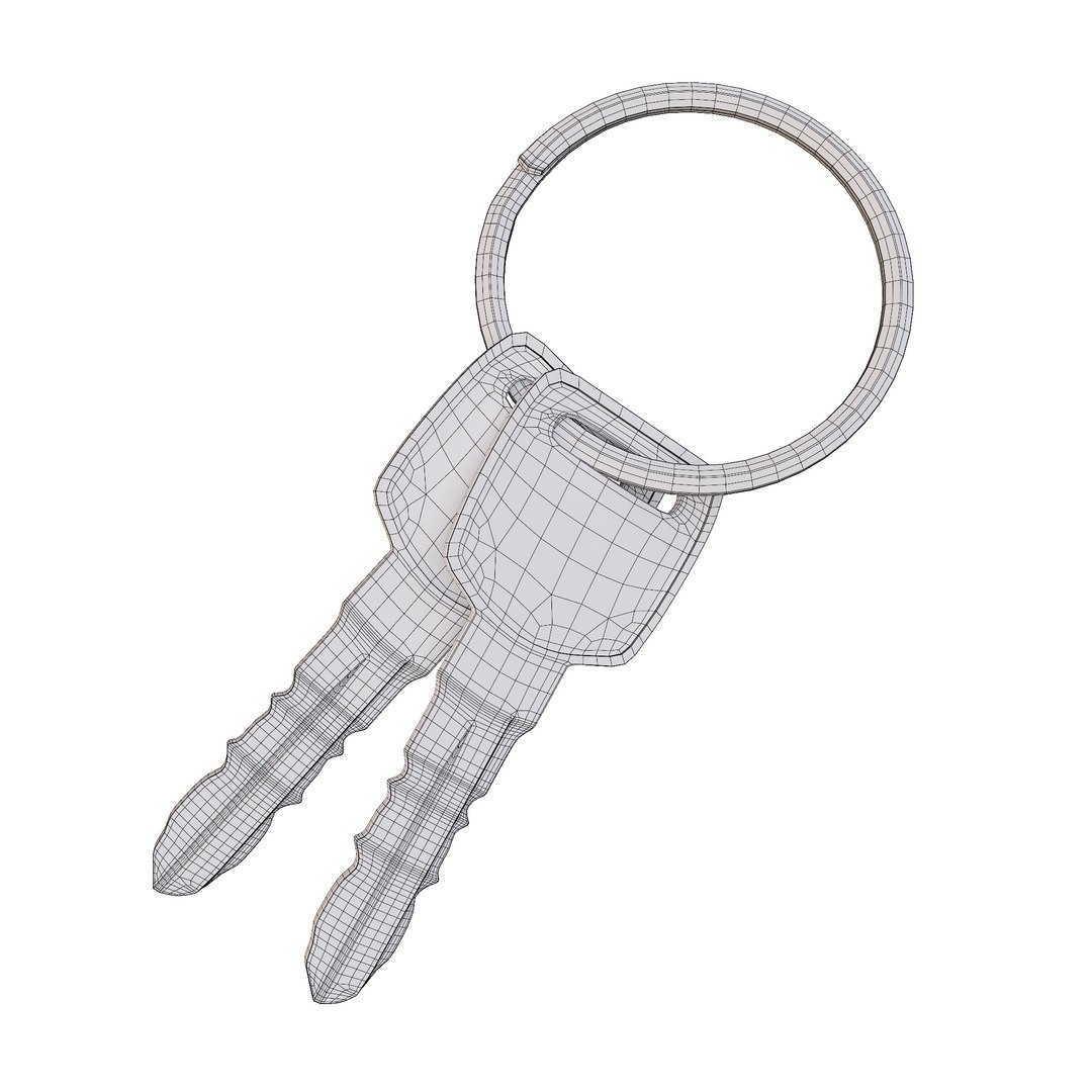 Rusty Door Key 3D Model - TurboSquid 1977109