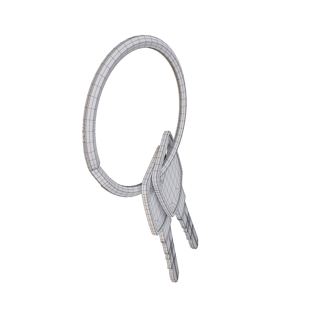 Rusty Door Key 3D Model - TurboSquid 1977109