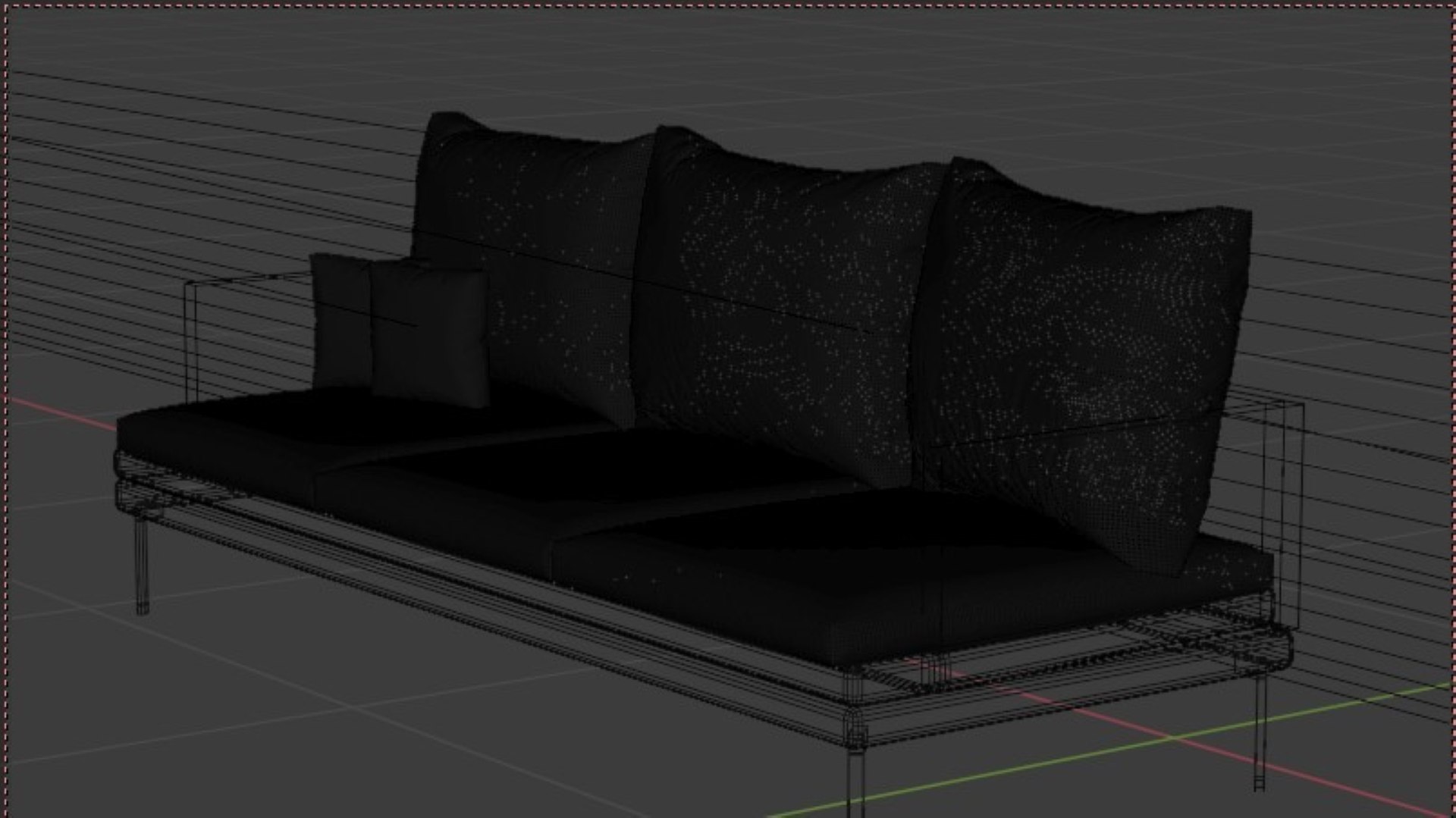 Couch Model - TurboSquid 1723746