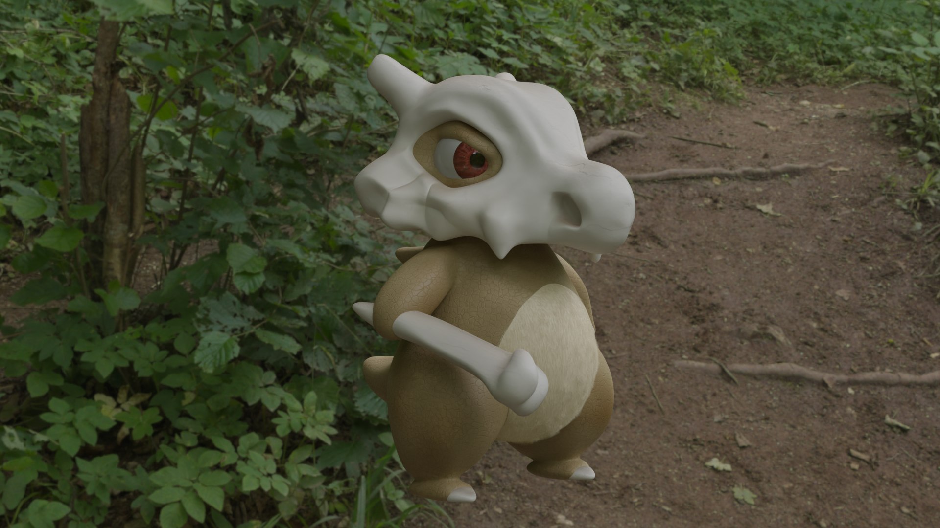 Pokemon Cubone Model - TurboSquid 1722921