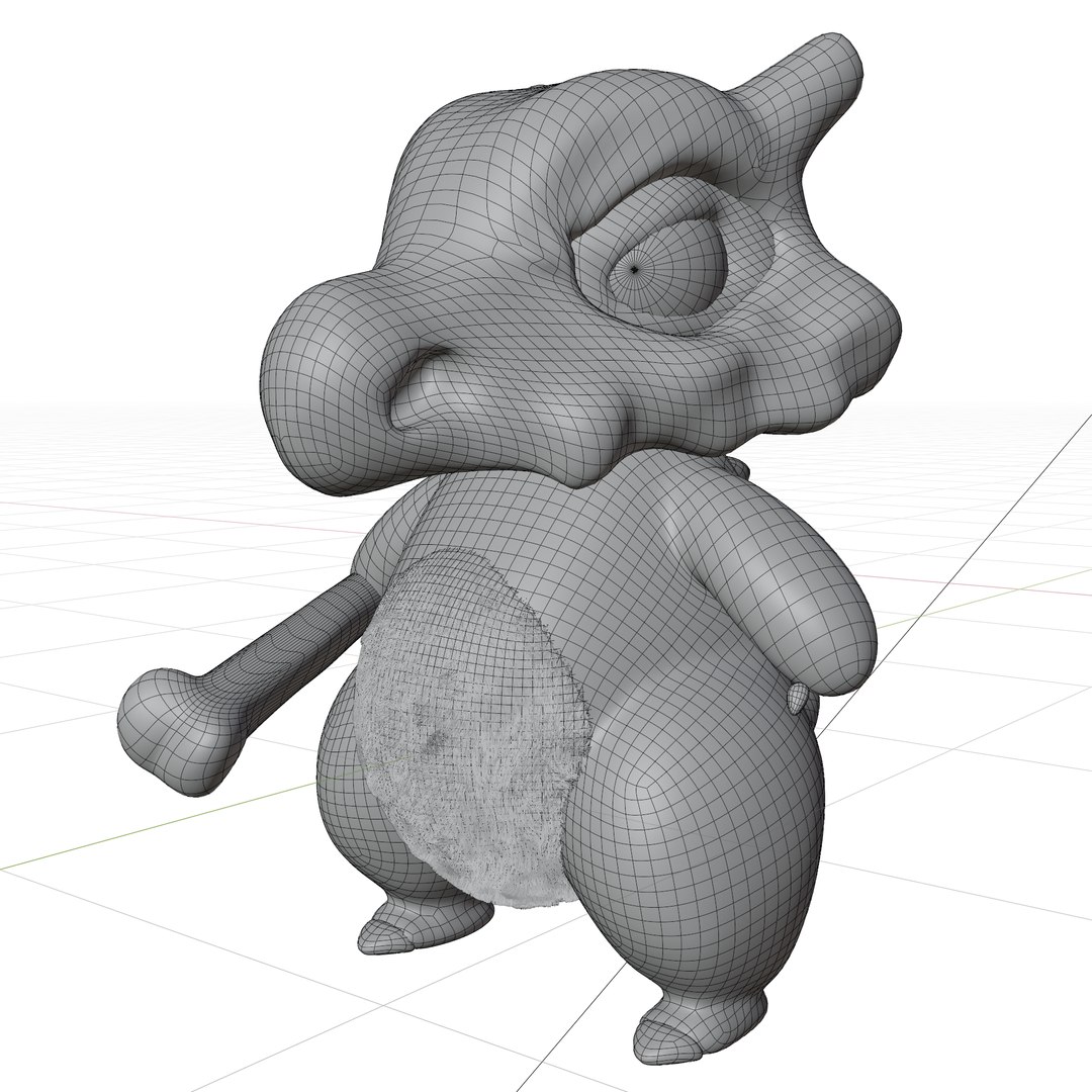 Pokemon Cubone Model - TurboSquid 1722921