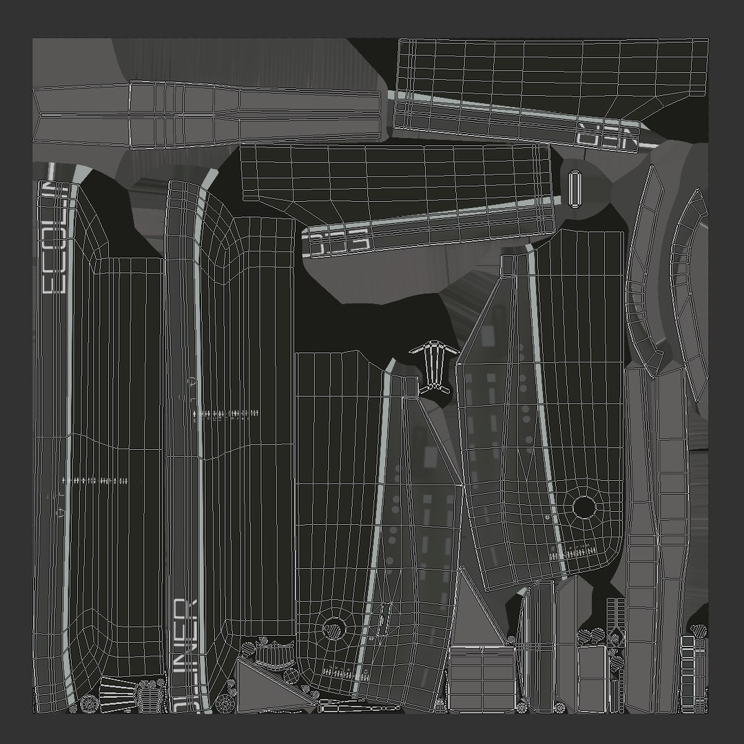 Ecoliner Futuristic Container Ship Grey PBR model - TurboSquid 2079377