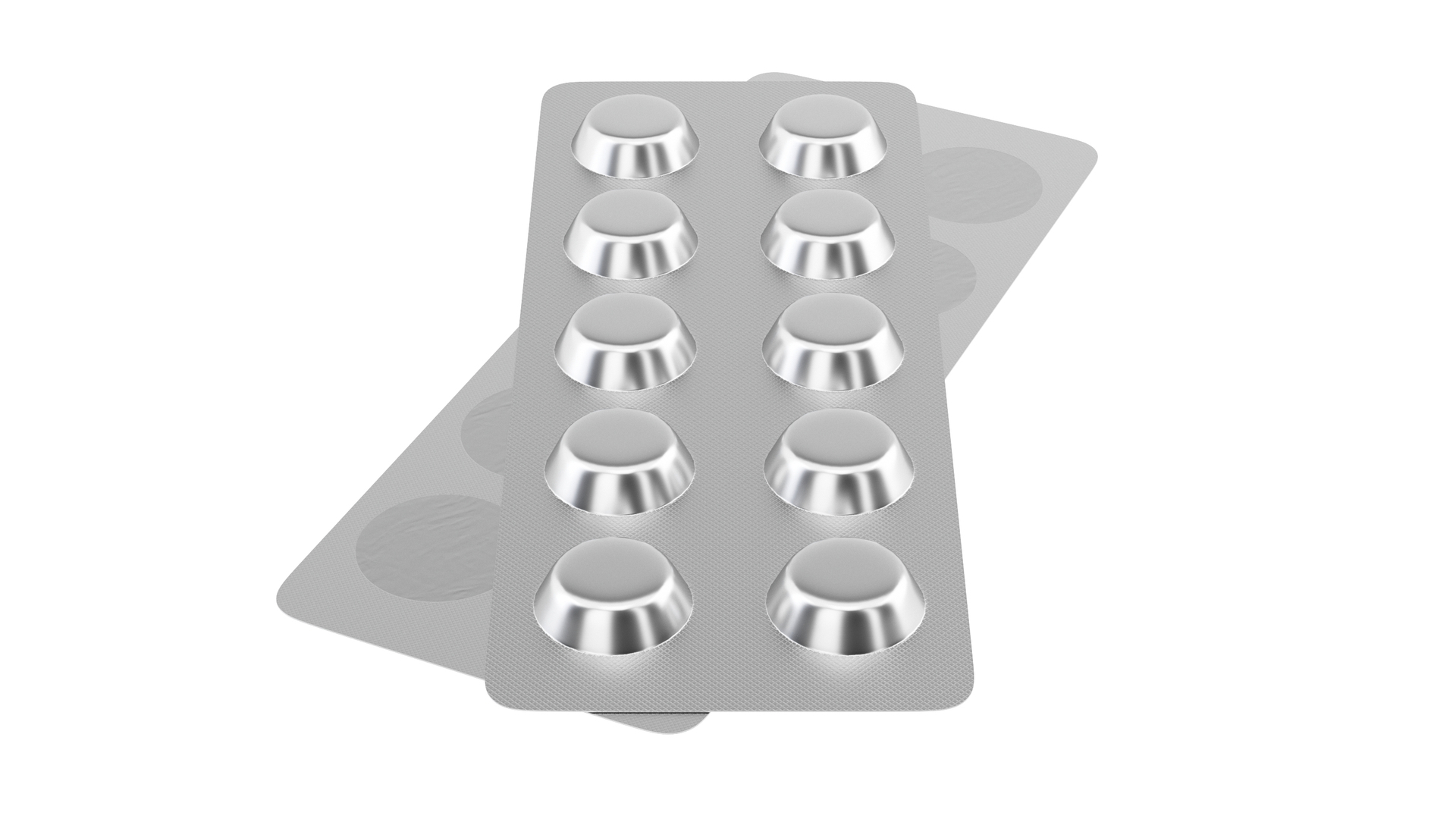 Pills Blister Pack Model - TurboSquid 2154082