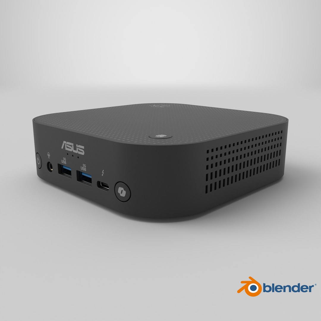 Asus NUC 14 Pro AI 3D Model - TurboSquid 2297153