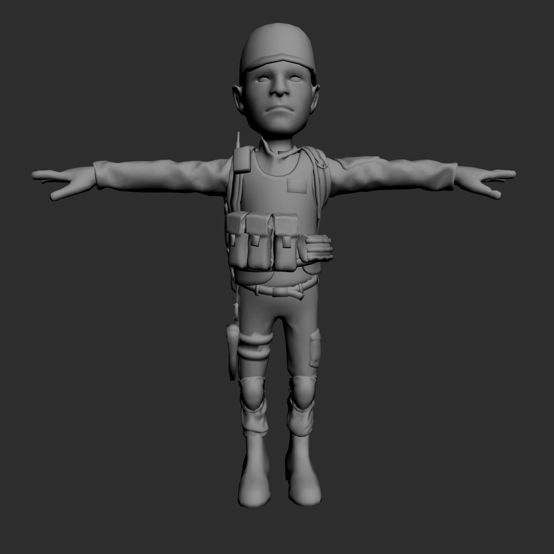Ready Character 3D Model - TurboSquid 1157426