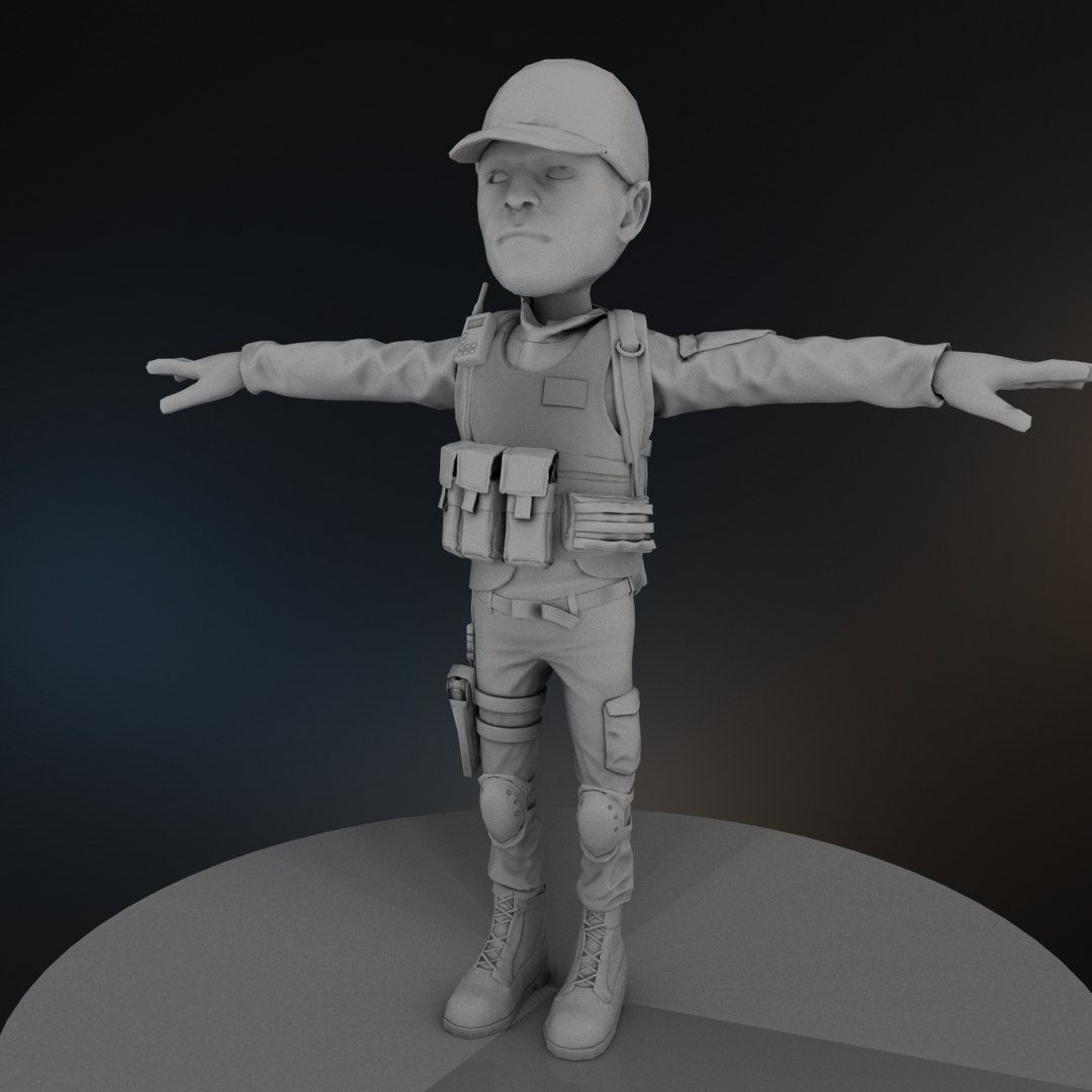 Ready Character 3D Model - TurboSquid 1157426