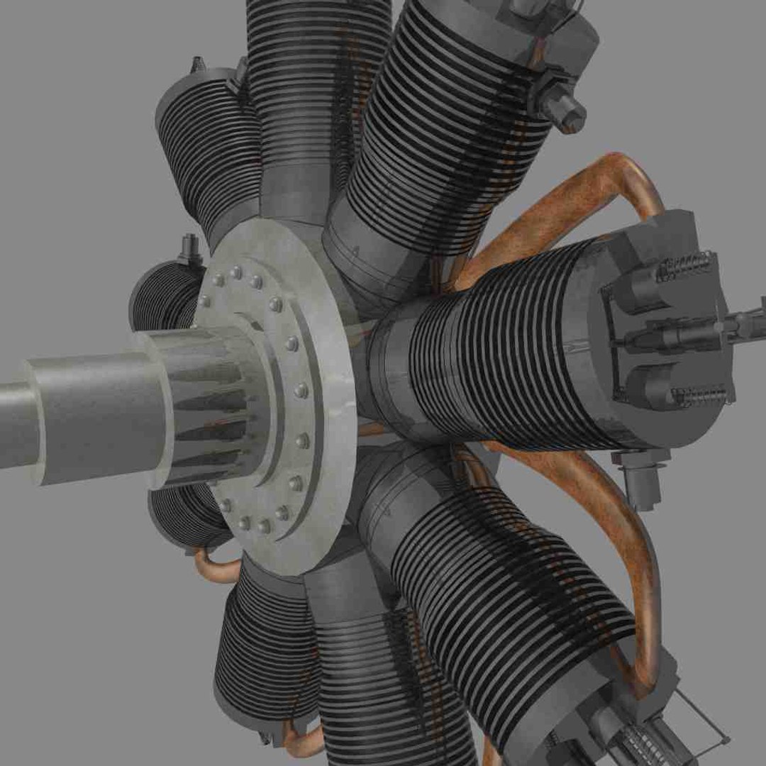 3d Rotary Engine Rhone