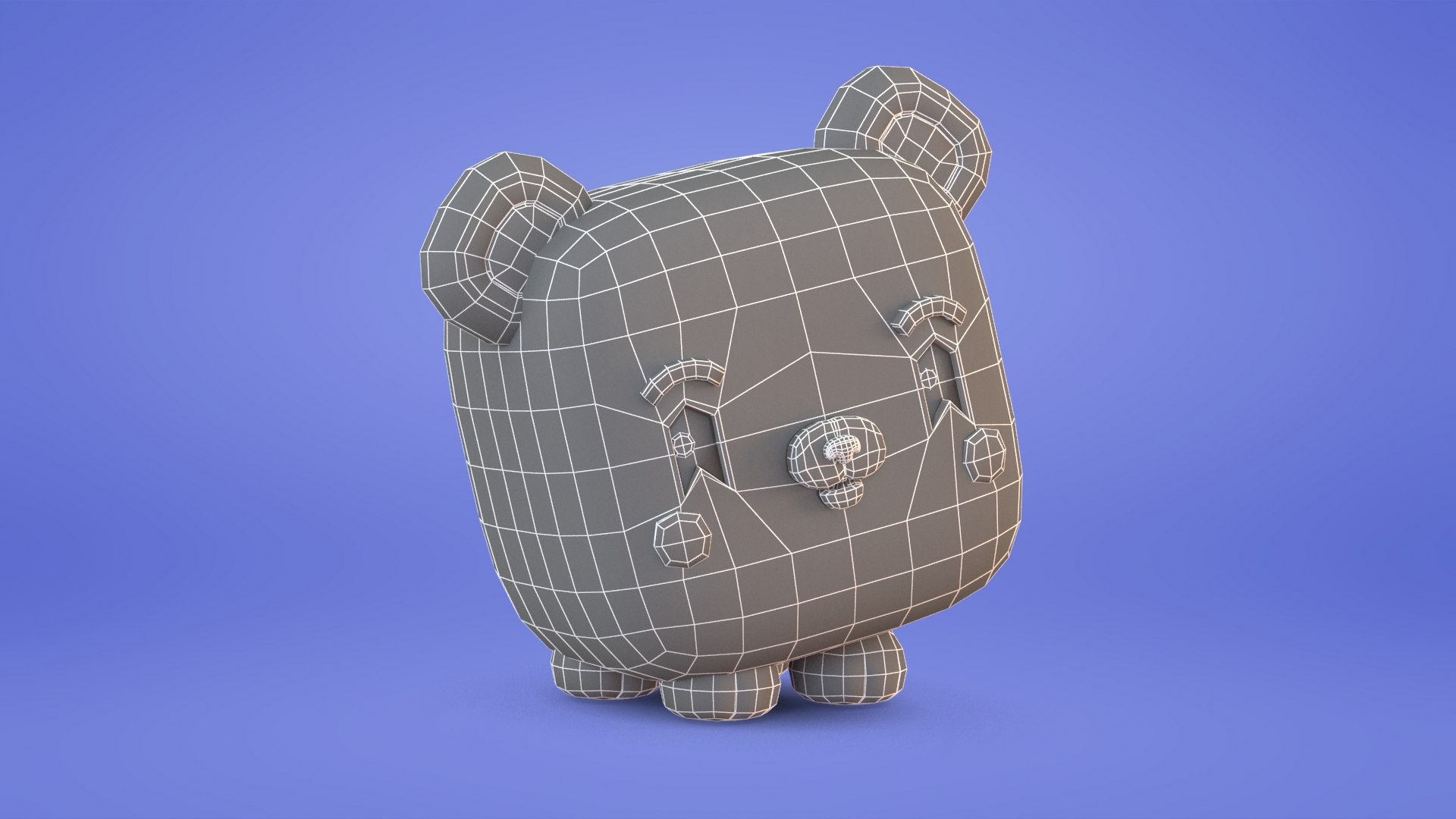 Cartoon Cube Cat Dog Animals Pack Collection 3D Model - TurboSquid 1809016