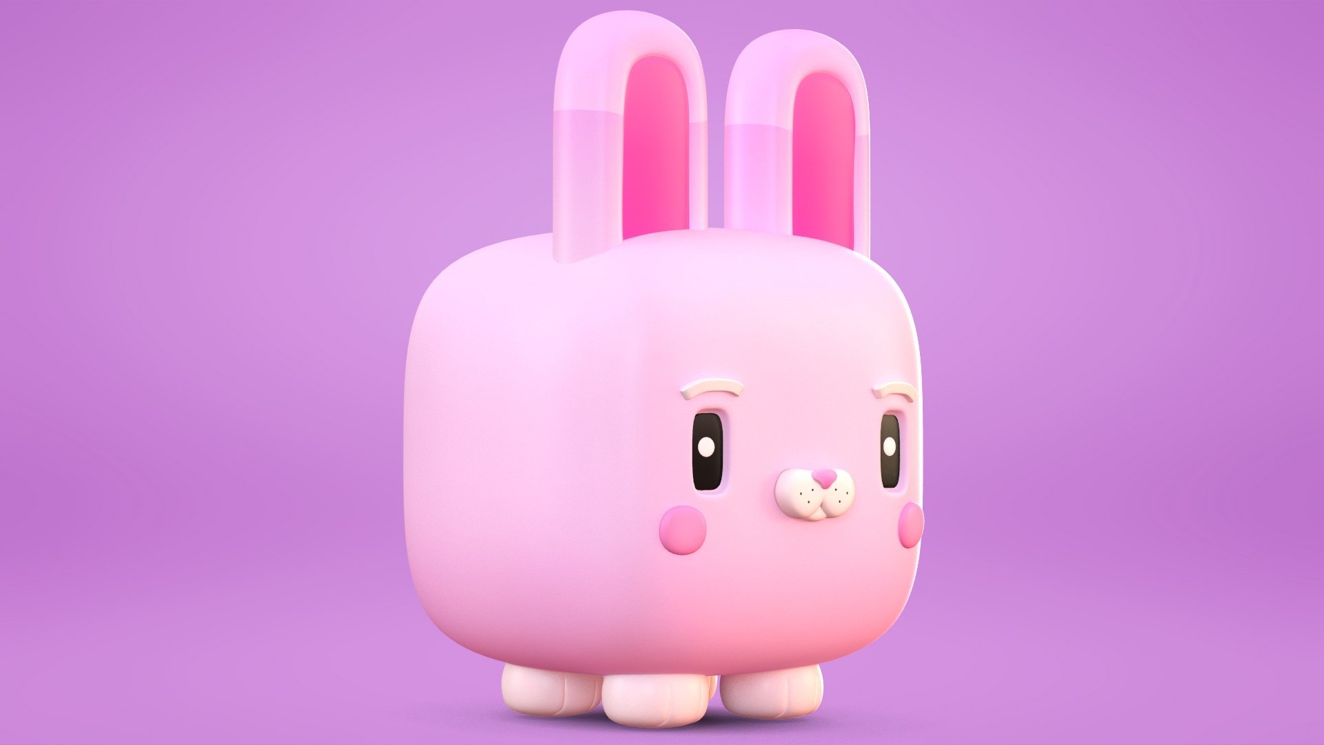 Cartoon Cube Cat Dog Animals Pack Collection 3D Model - TurboSquid 1809016