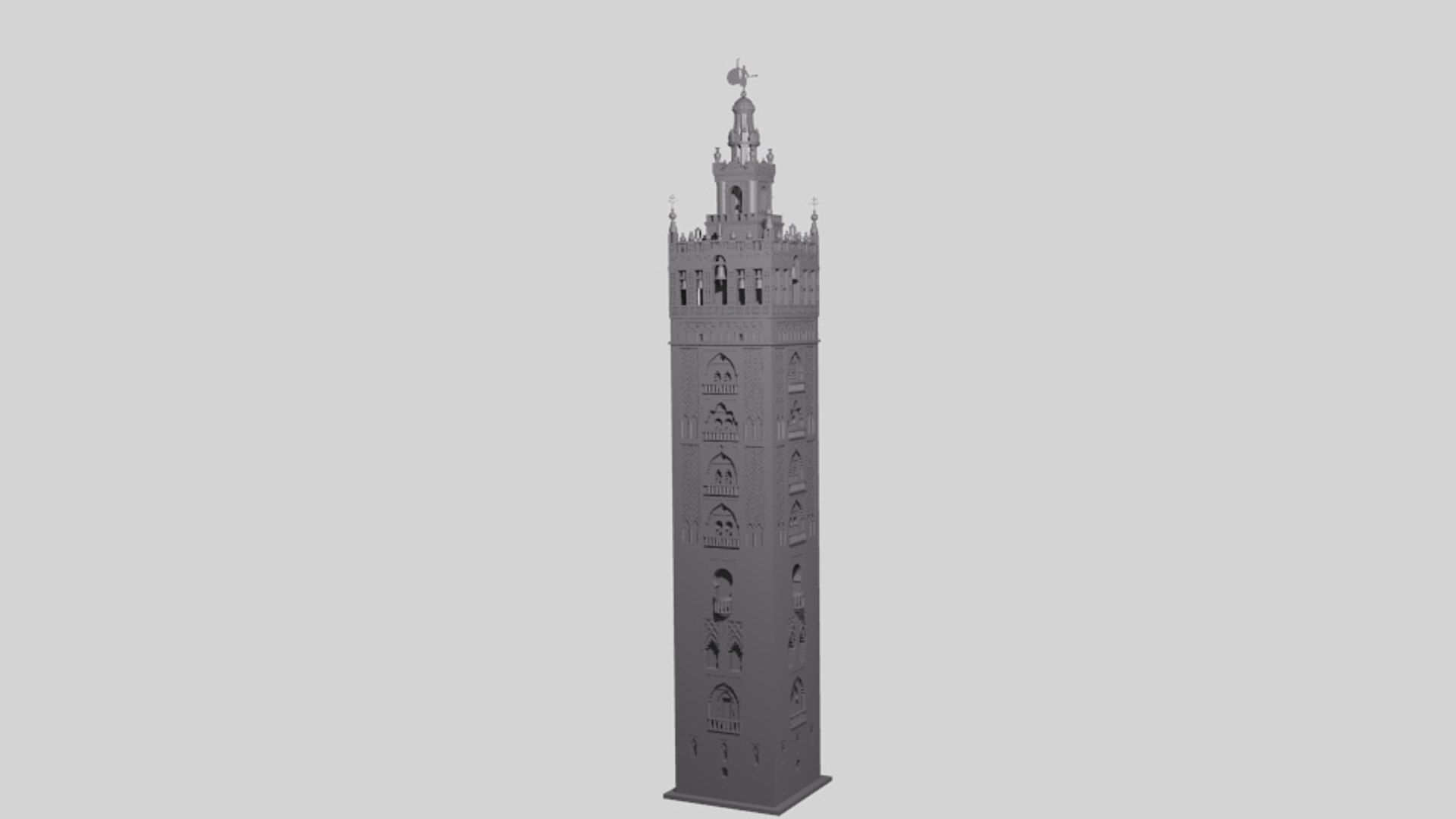 3d Model Seville Cathedral