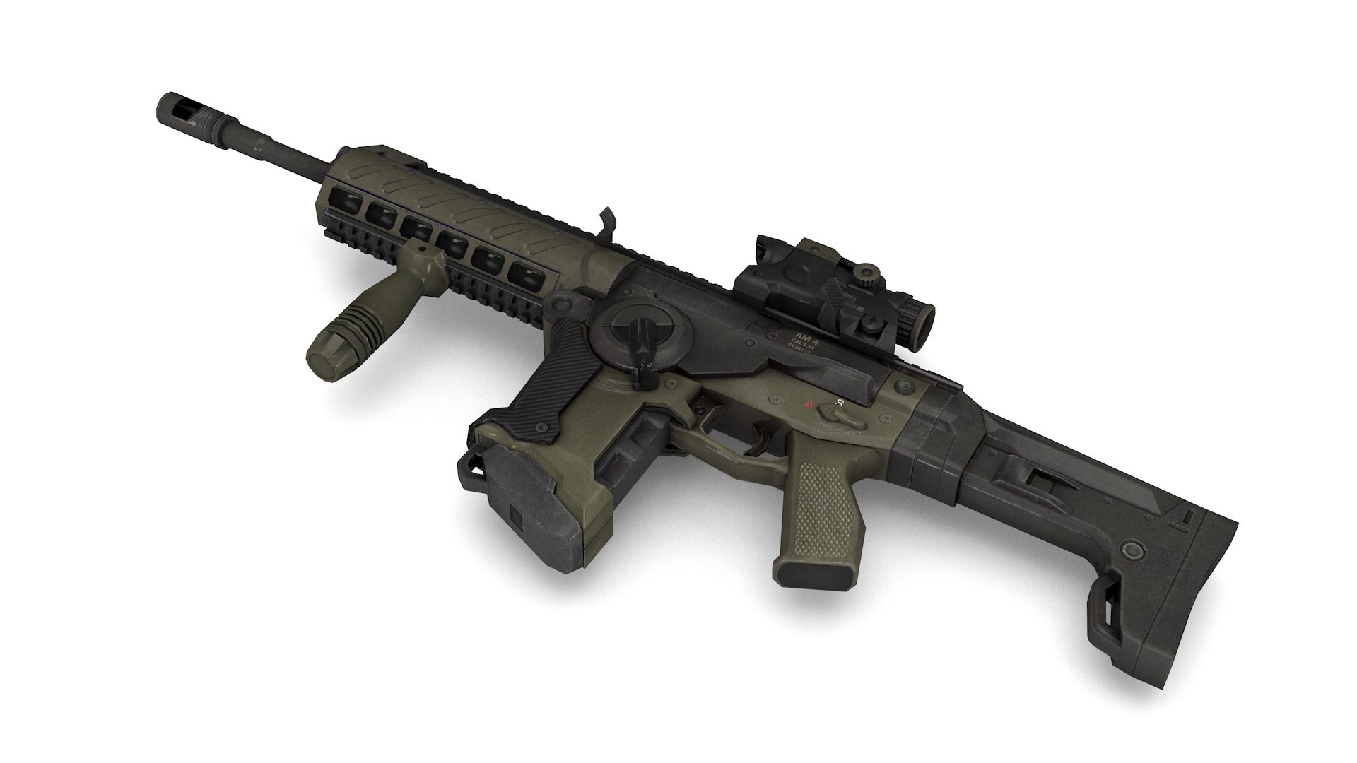 LAR Rifle 3D - TurboSquid 1885284