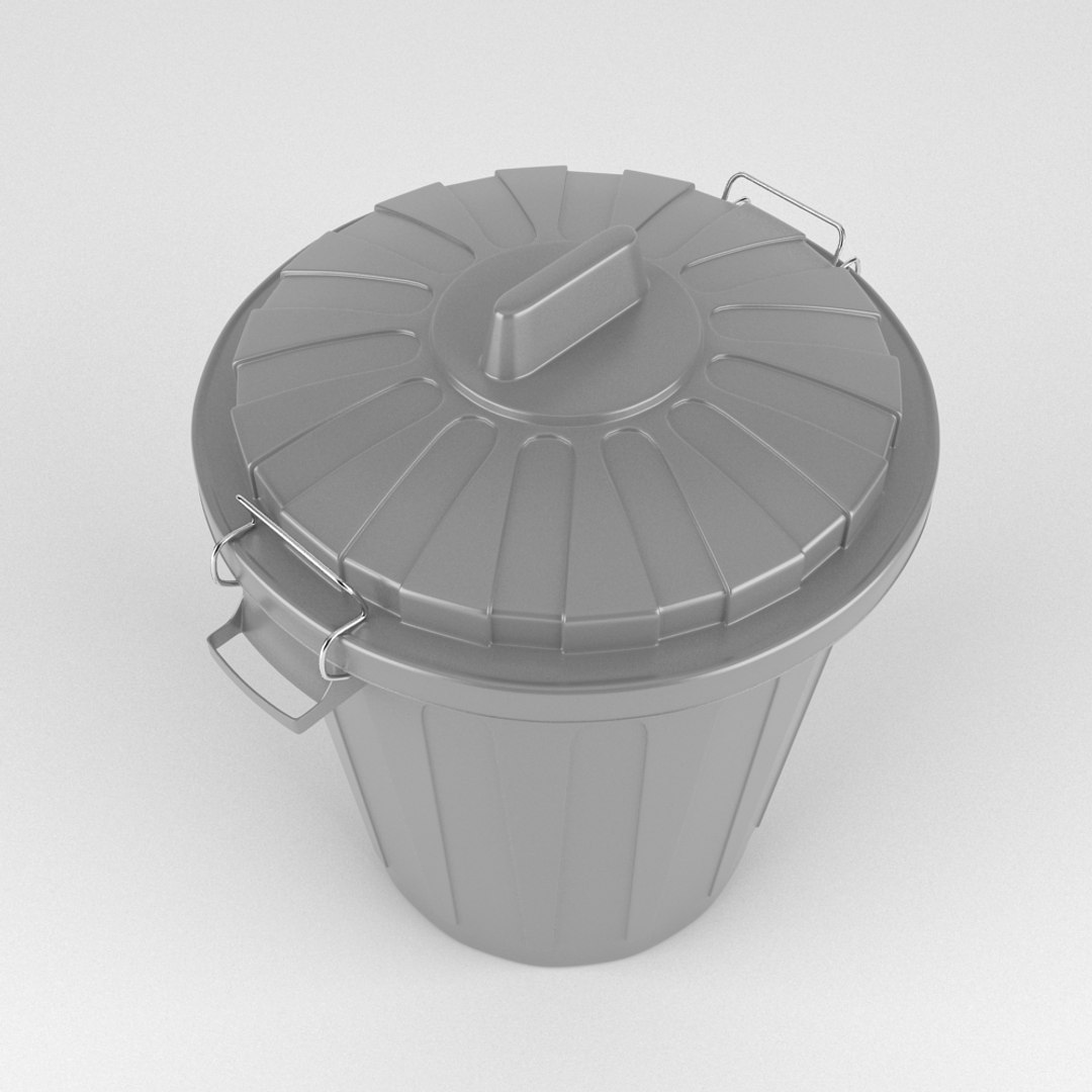 Trash Realistic 3d Model