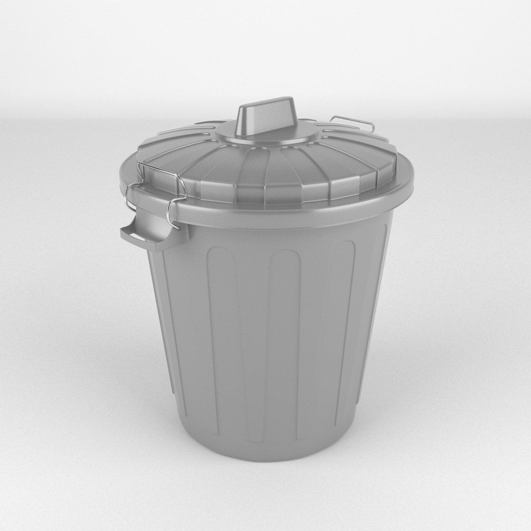 Trash Realistic 3d Model