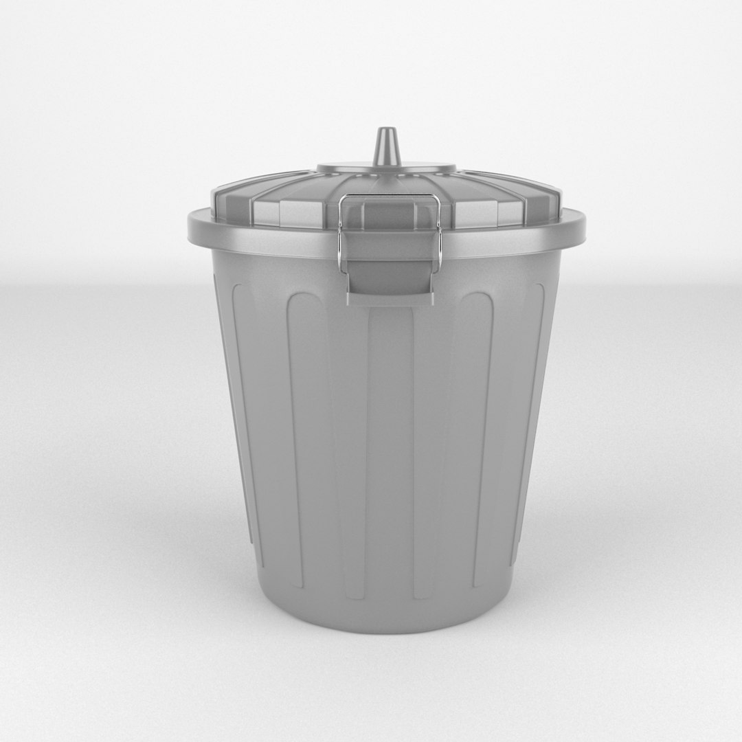 Trash Realistic 3d Model