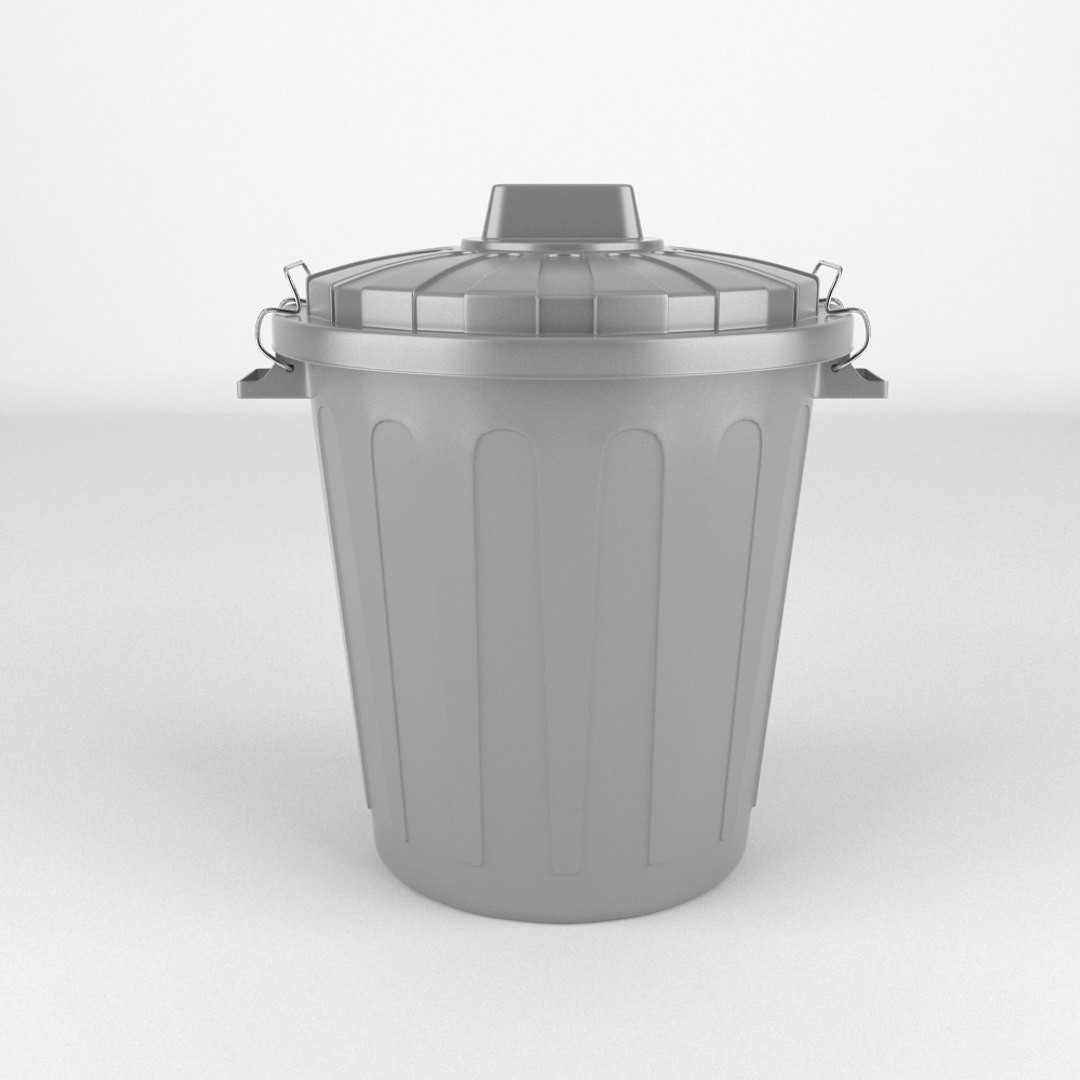 Trash Realistic 3d Model