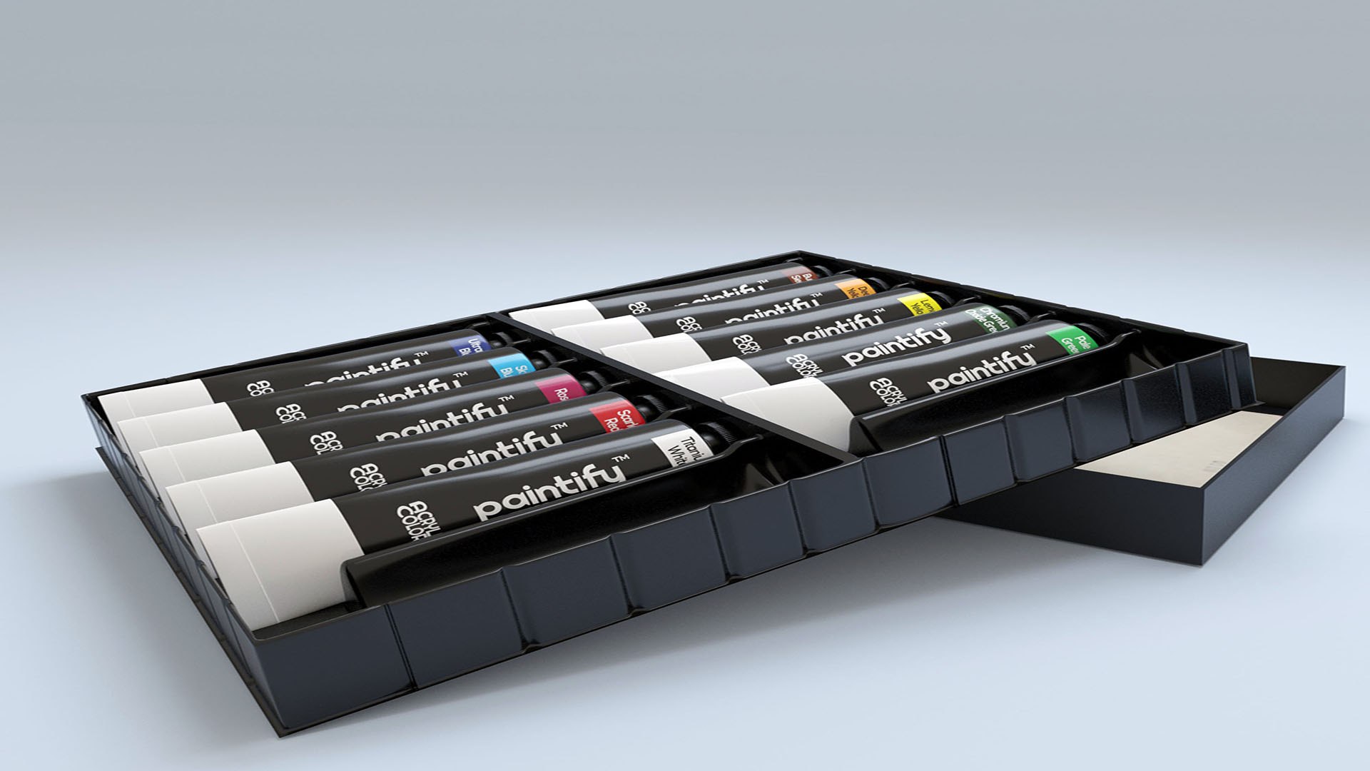 3D Model Paint Box - TurboSquid 2057614