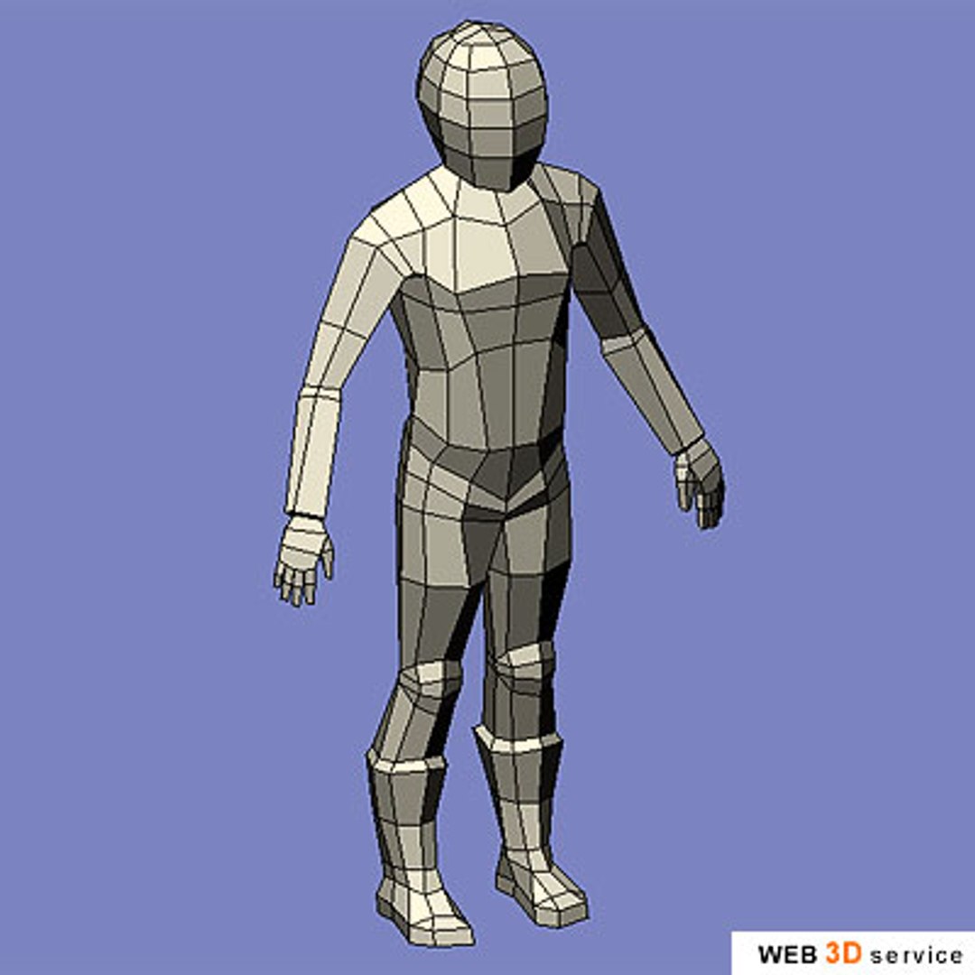 motorcyclist driver 3d model
