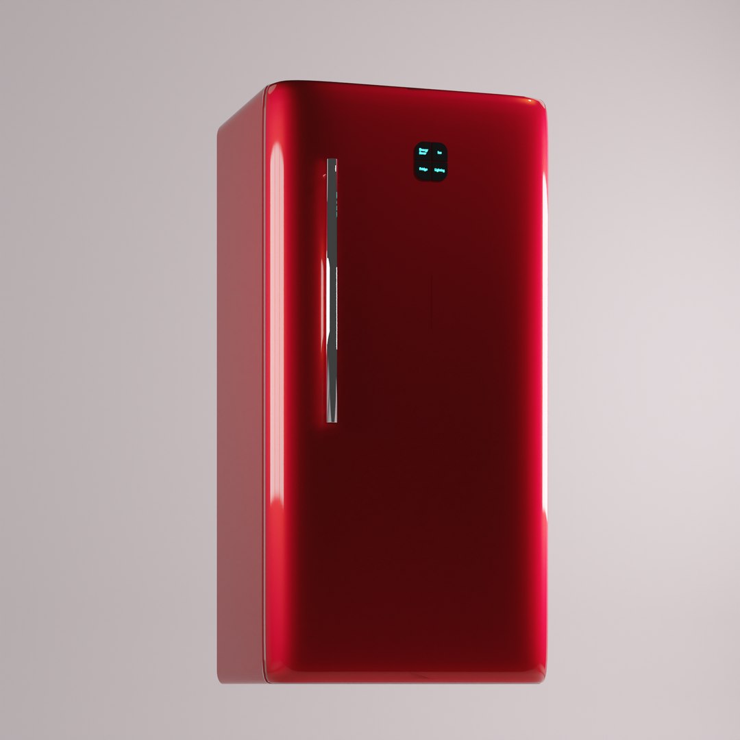 Mini Refrigerator 3D Model - TurboSquid 1919291