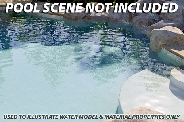 pools water swimming 3d model