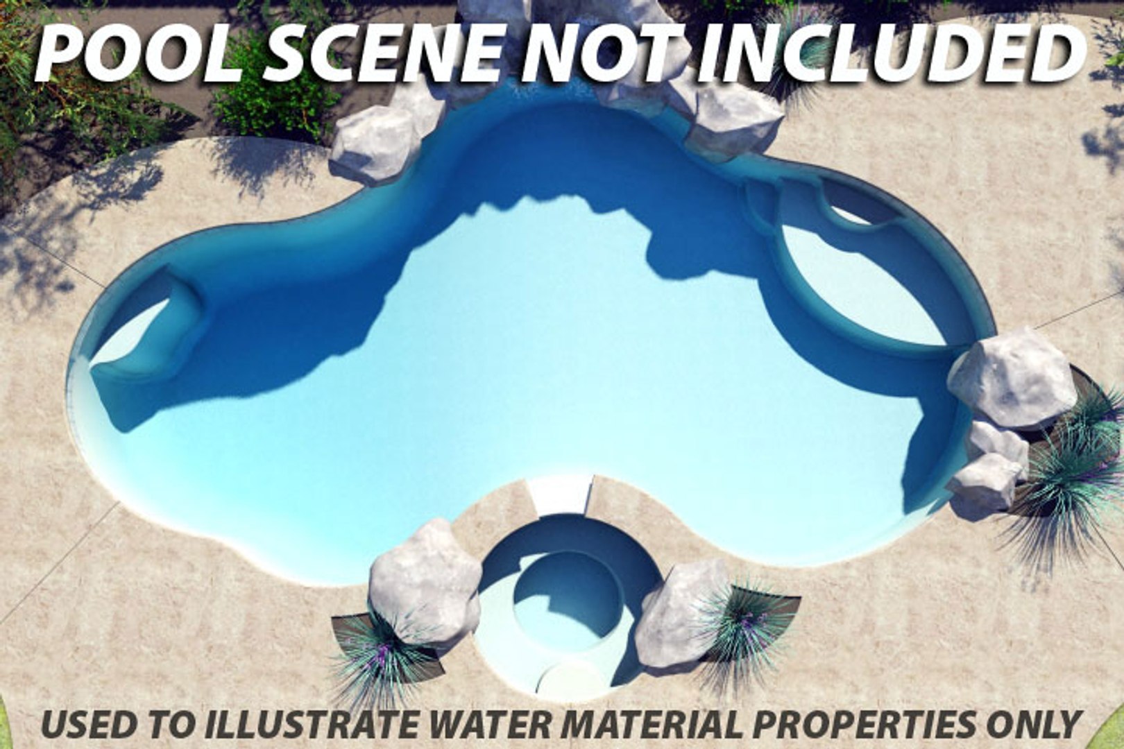 Pools Water Swimming 3d Model