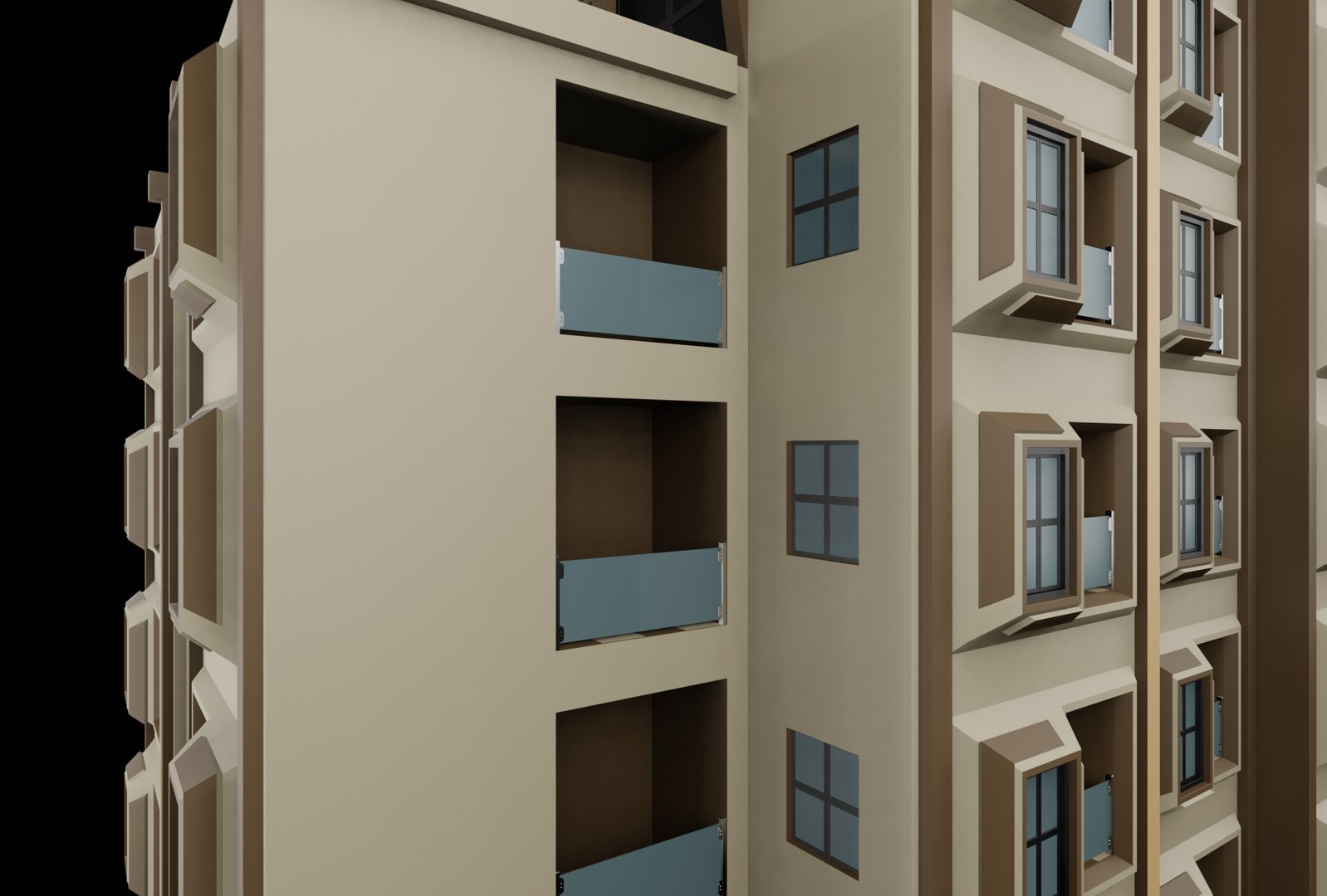 Modern Hotel Resident 3D Model - TurboSquid 2192178