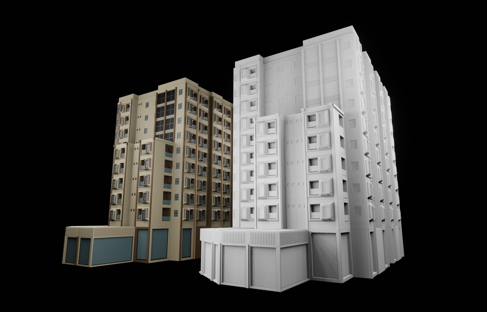 Modern Hotel Resident 3D Model - TurboSquid 2192178
