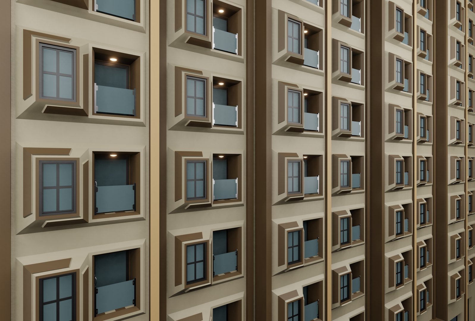 Modern Hotel Resident 3D Model - TurboSquid 2192178