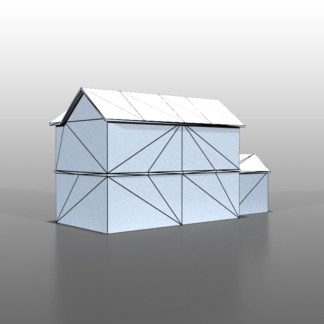 3d Model Italian House