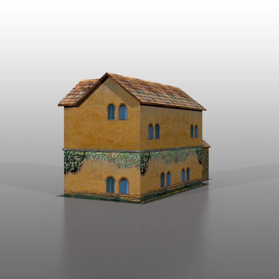 3d Model Italian House