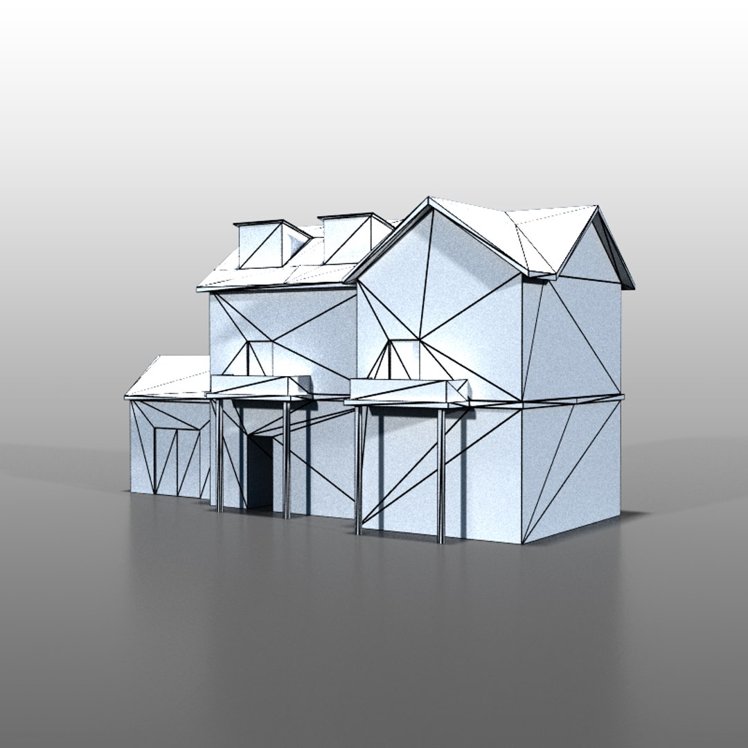 3d Model Italian House