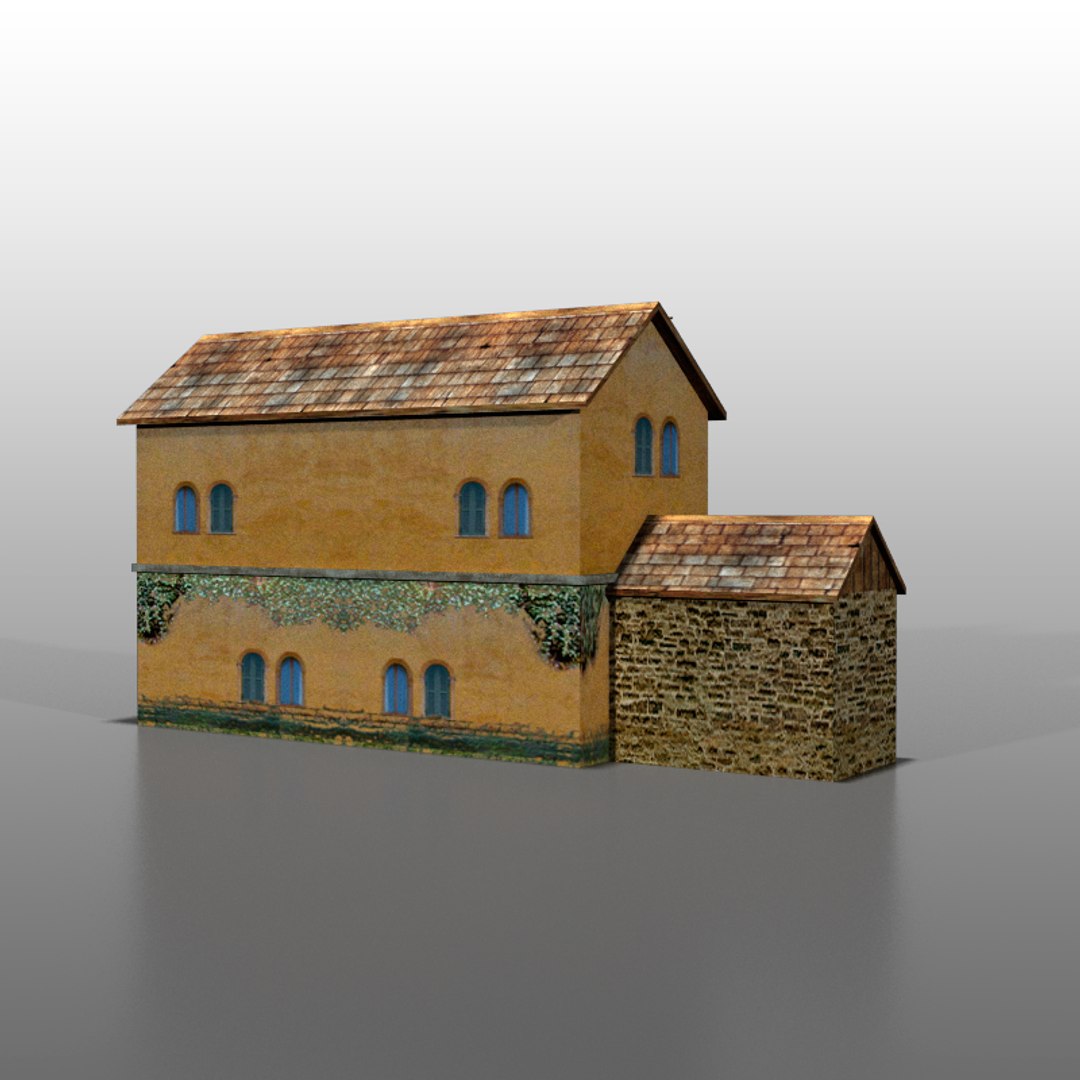 3d Model Italian House