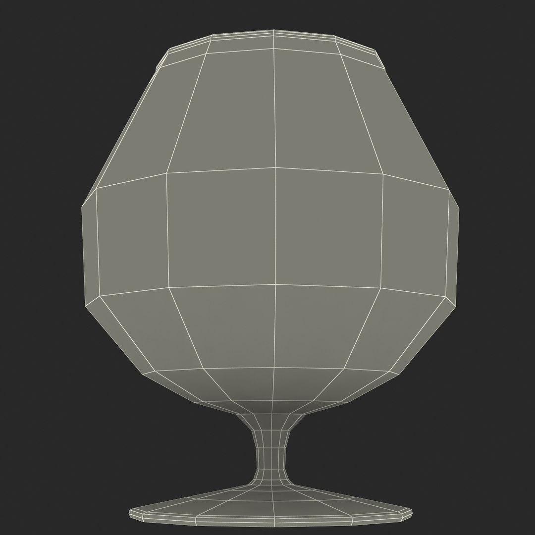 Snifter Glass 3d Model