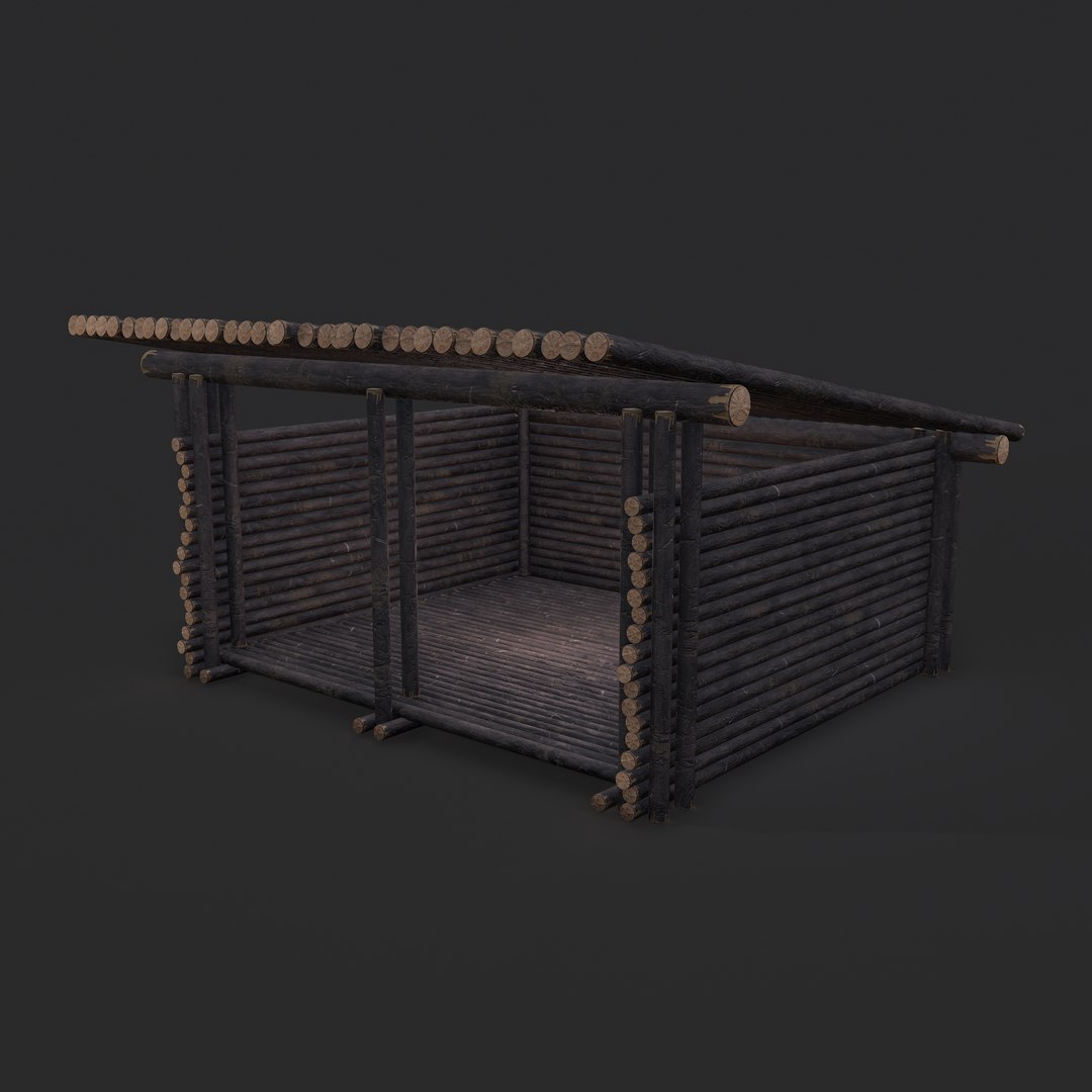 Modular Hut Q 3D - TurboSquid 1807332