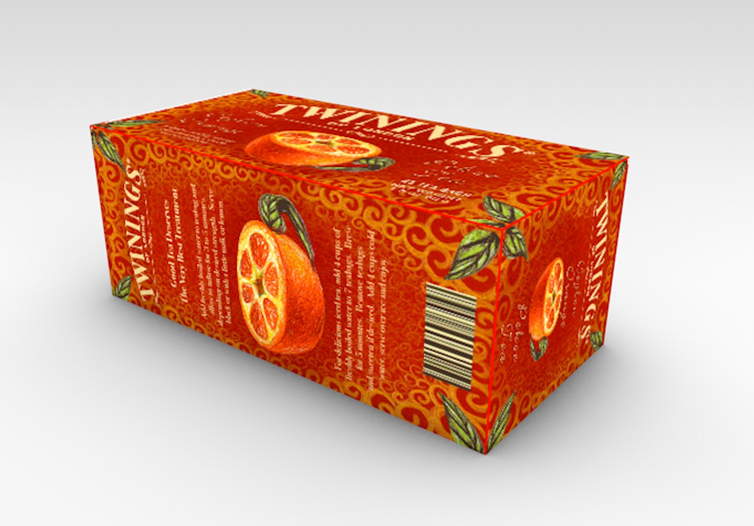 3d model twinings tea
