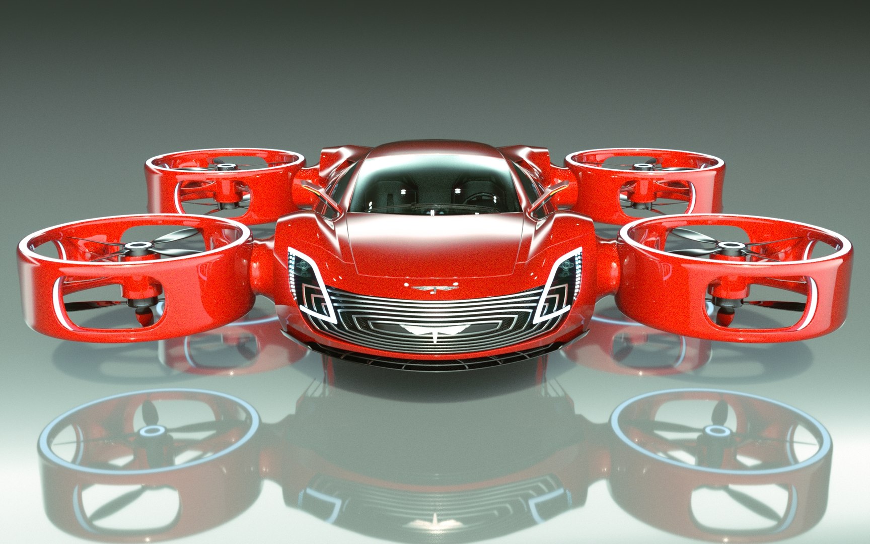 T Copter Car 57 Model - TurboSquid 2073814