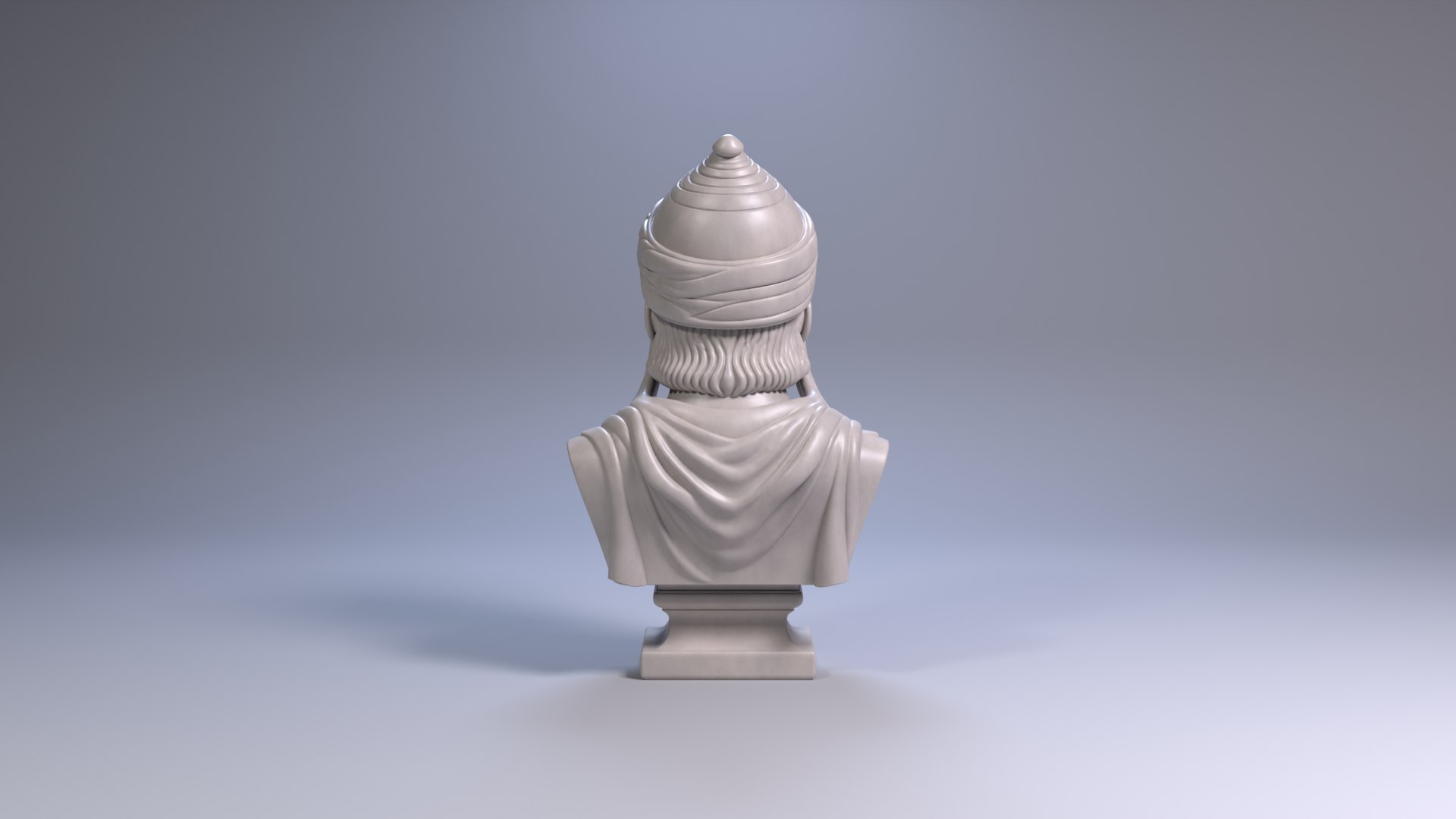 Saladin Bust The Legendary Muslim Leader Model - TurboSquid 2460885