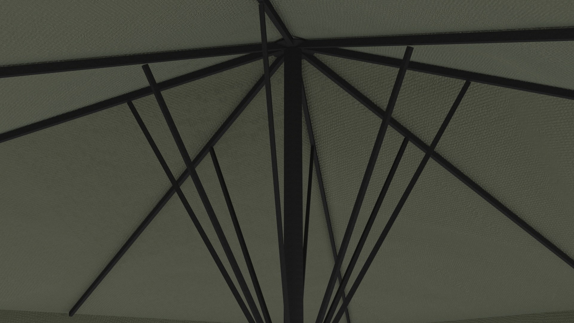 Square Parasol 3D Model - TurboSquid 1890647