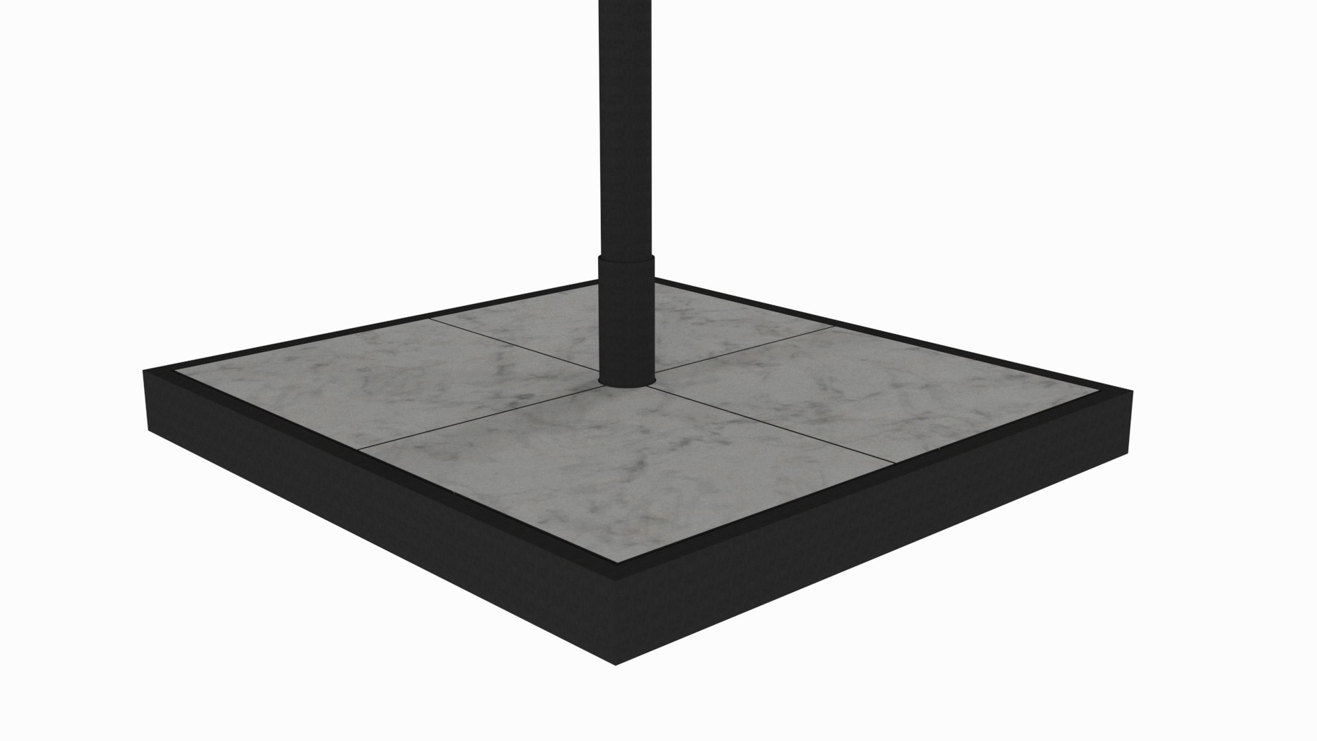 Square Parasol 3D Model - TurboSquid 1890647