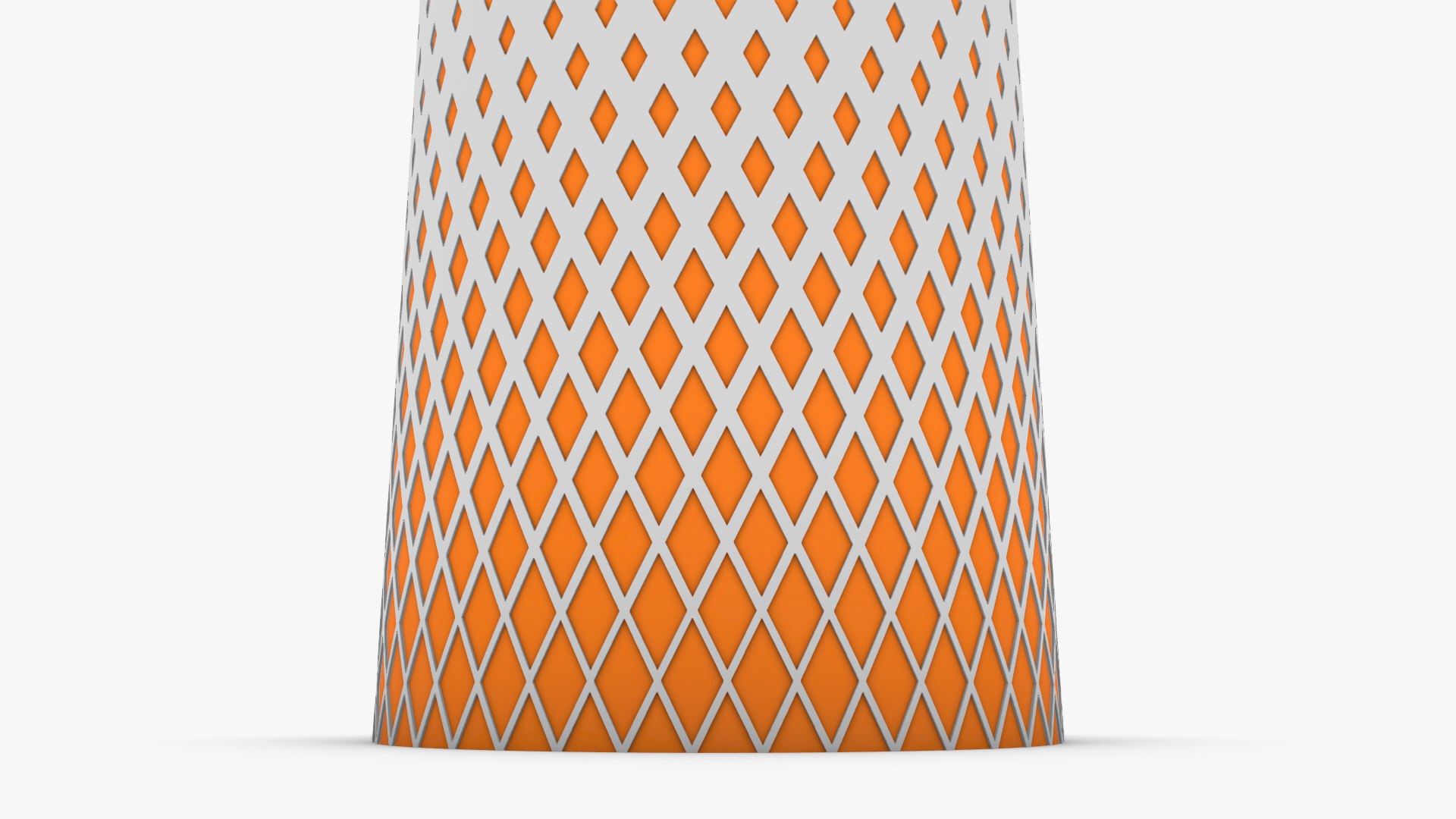 Parametric Diamond Pattern Cylinder Model - TurboSquid 2287530