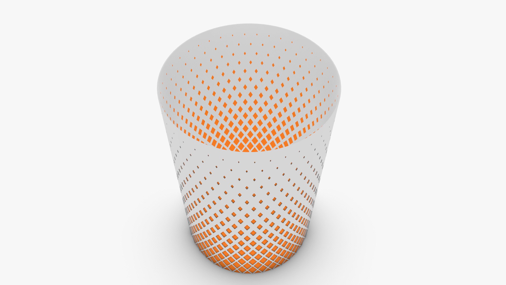 Parametric Diamond Pattern Cylinder Model - TurboSquid 2287530
