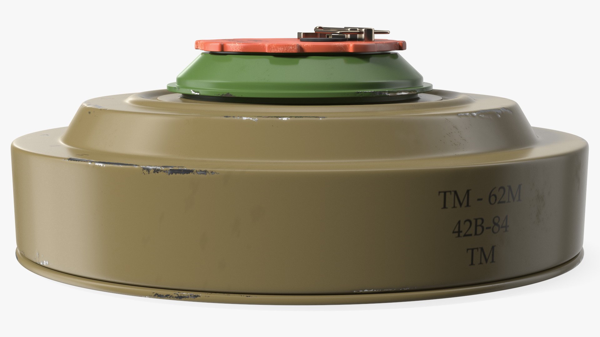 Anti Tank Blast Mine TM-62 Clean 3D model - TurboSquid 1918390