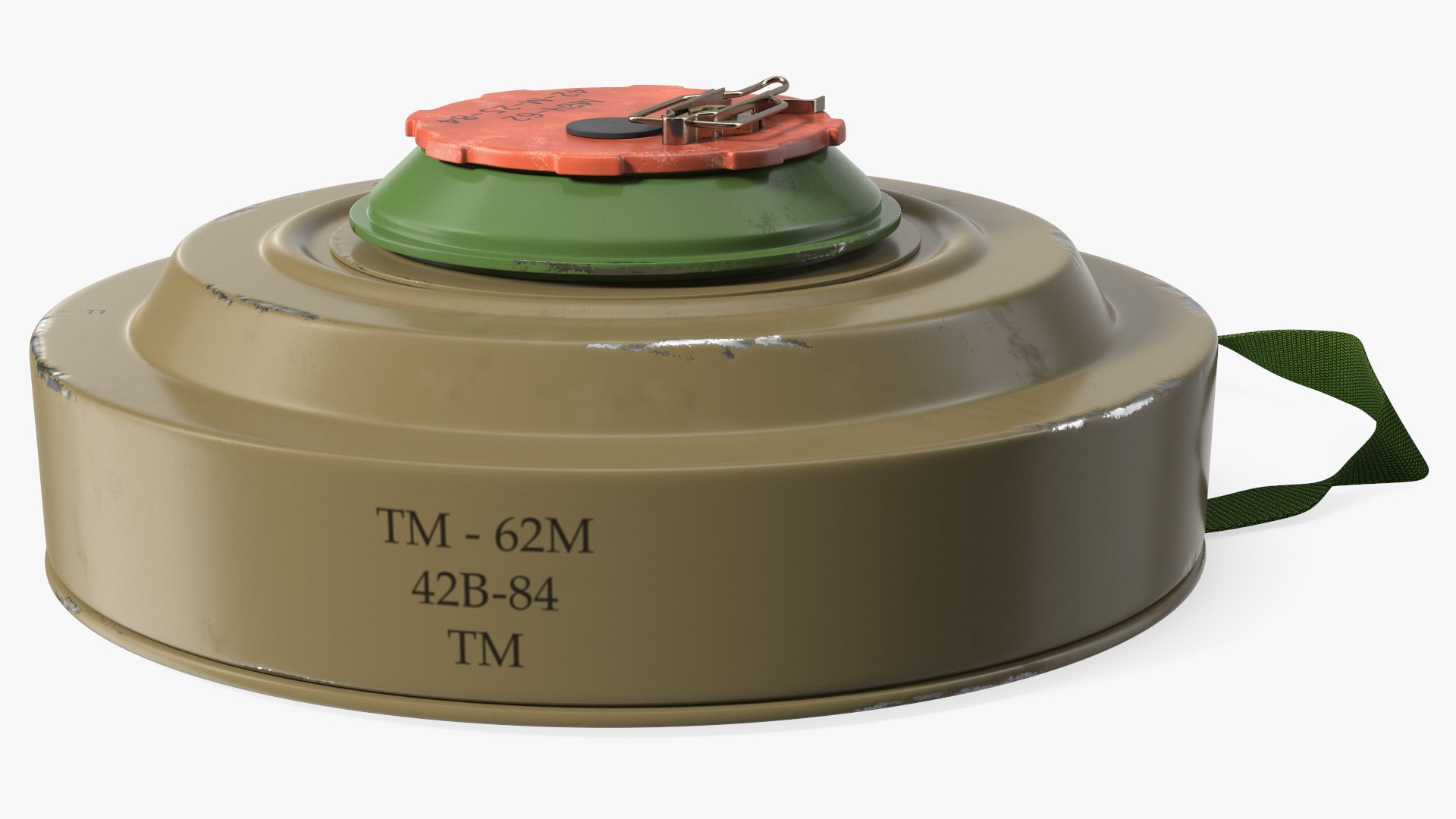 Anti Tank Blast Mine TM-62 Clean 3D model - TurboSquid 1918390
