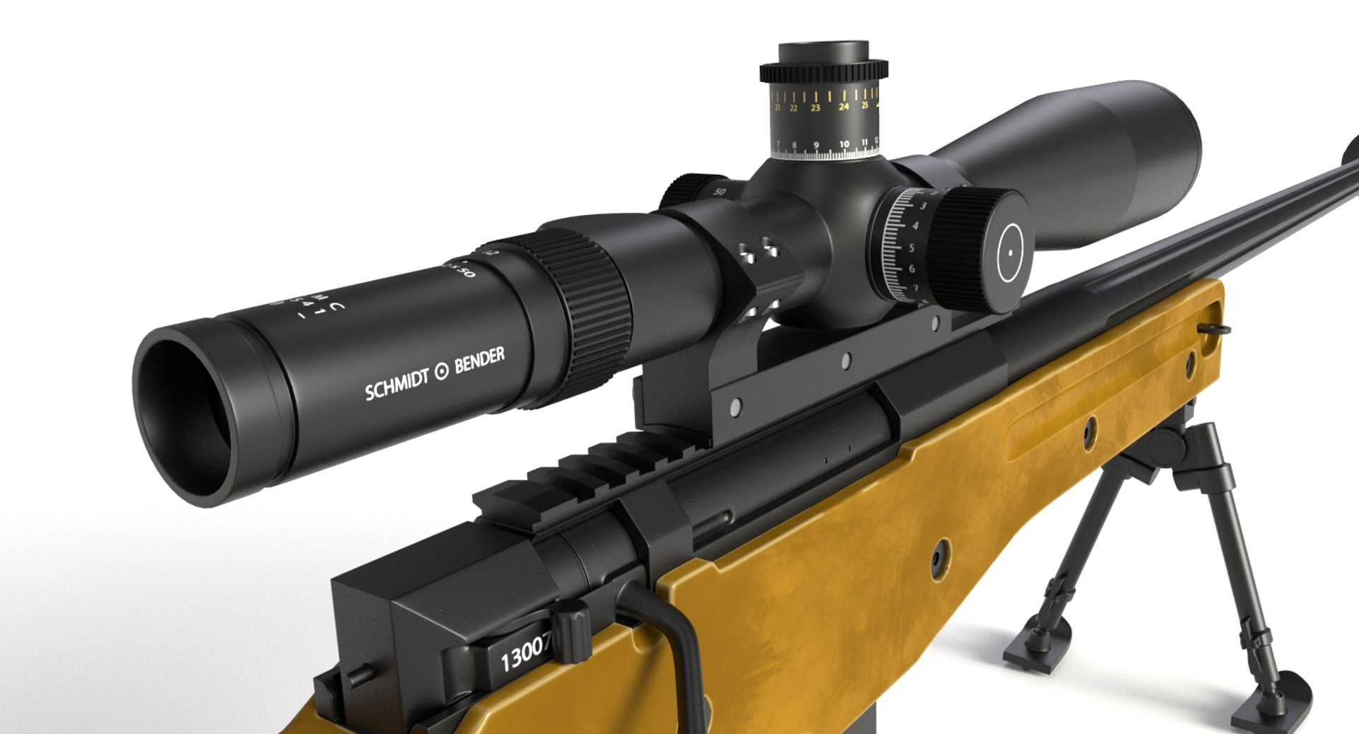 3D sniper rifle l115a3 - TurboSquid 1310965