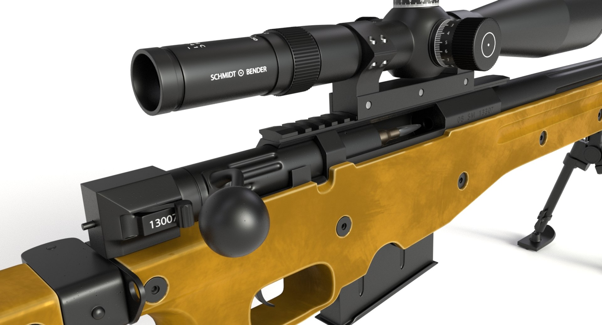 3D sniper rifle l115a3 - TurboSquid 1310965