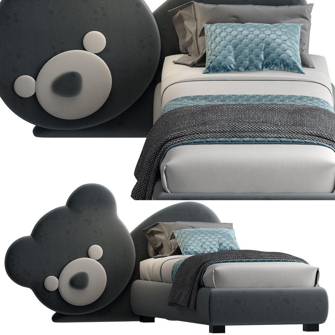 Bside Ted Bed 3D Model - TurboSquid 1821199