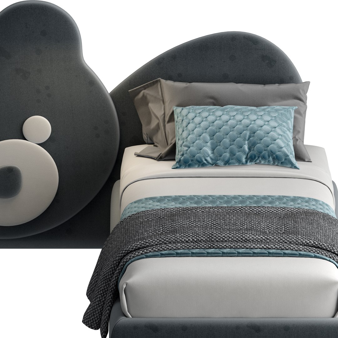 Bside Ted Bed 3D Model - TurboSquid 1821199