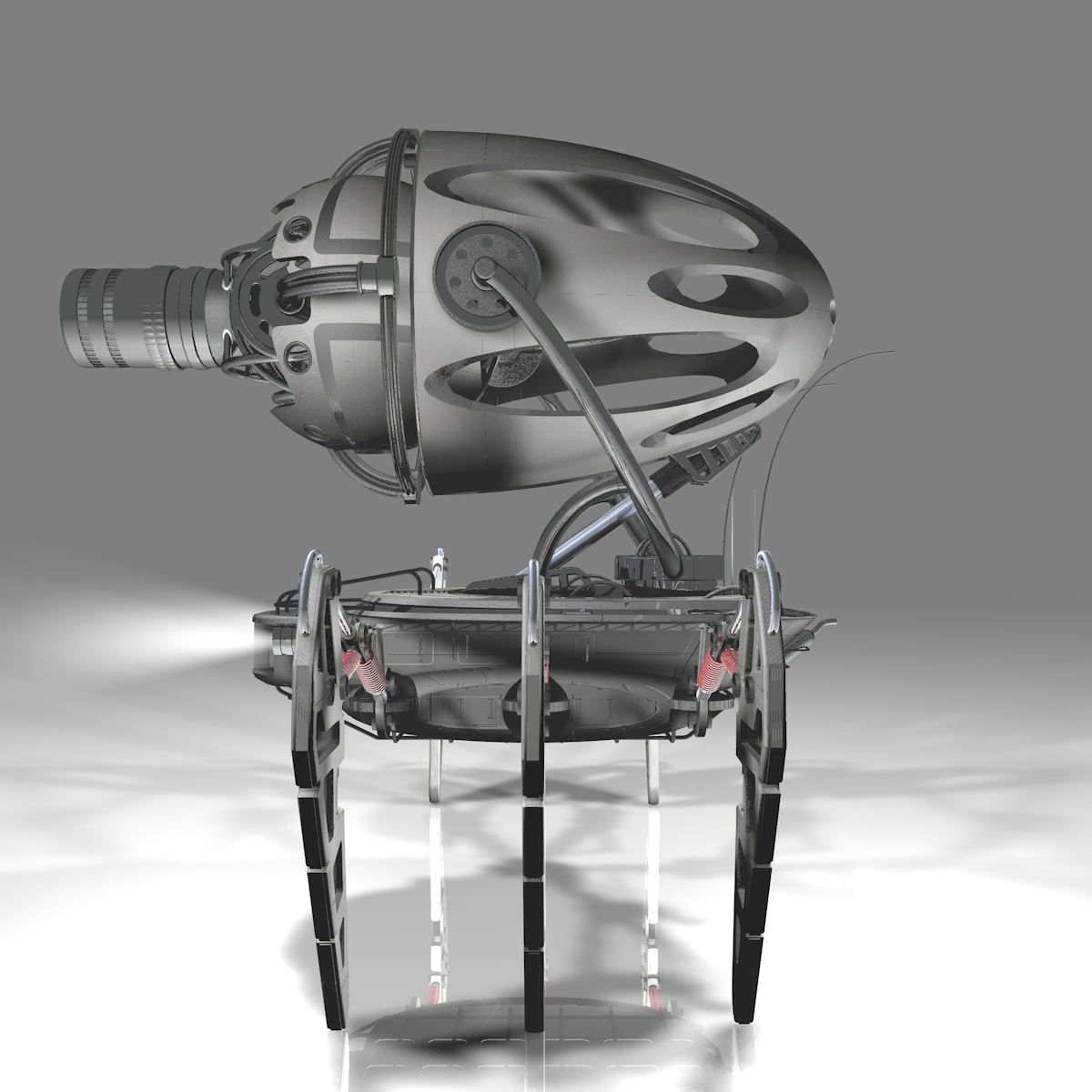 robot spider 3d model