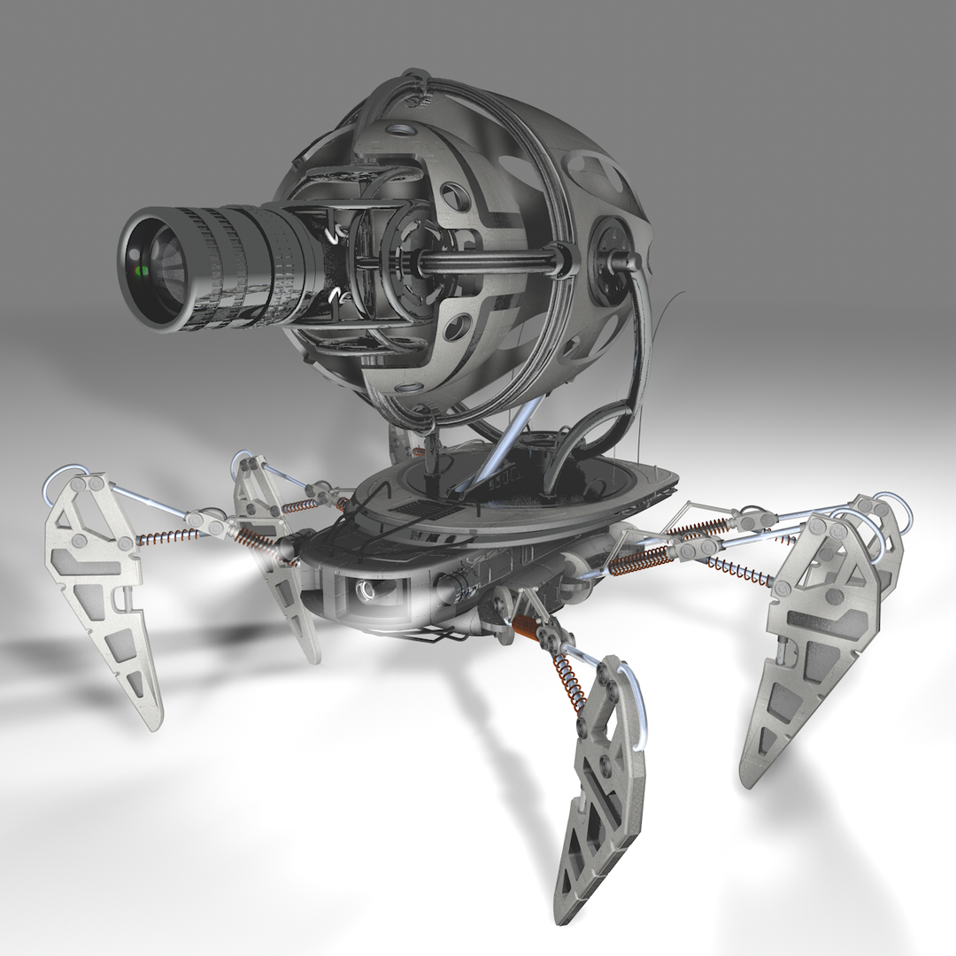 Robot Spider 3d Model