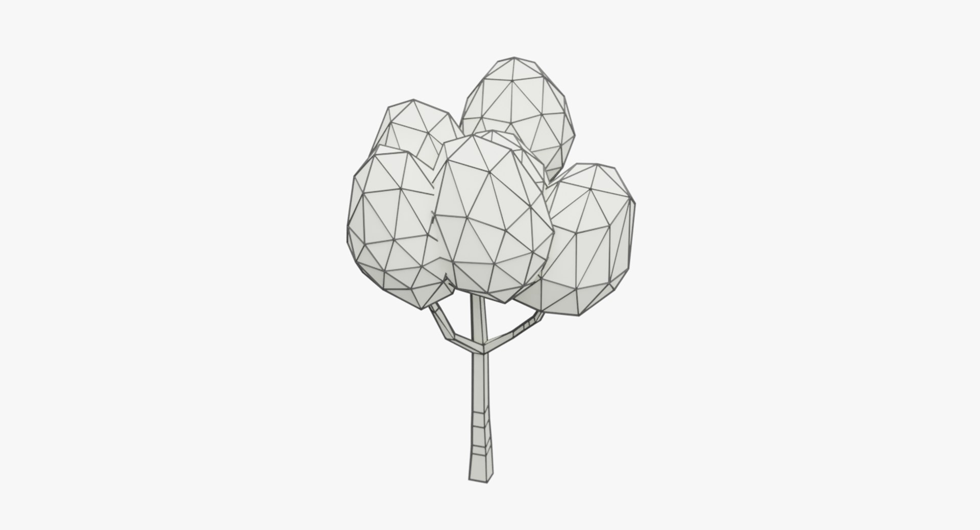 Cartoon Birch Tree Model - TurboSquid 1381247