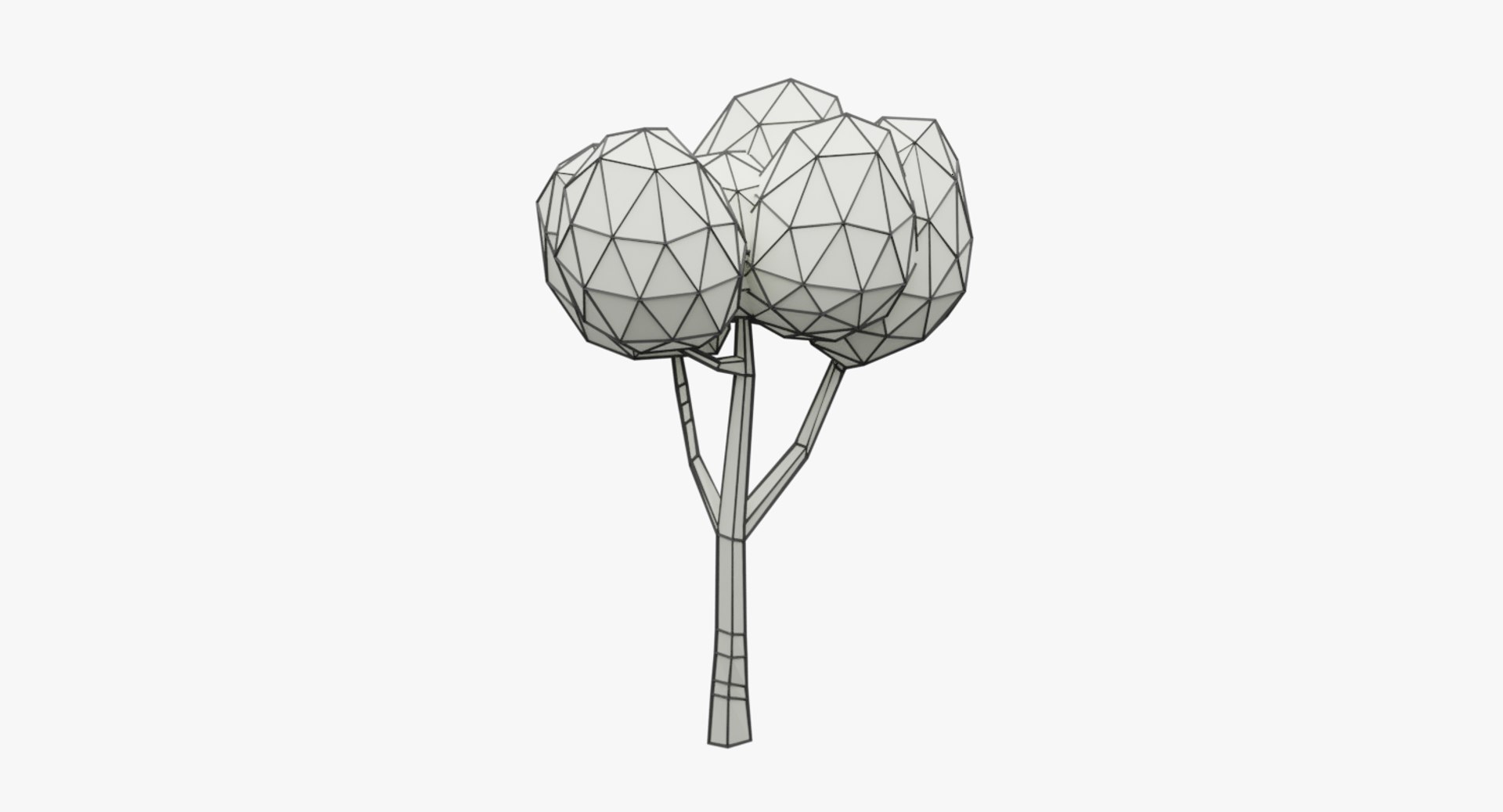 Cartoon Birch Tree Model - TurboSquid 1381247